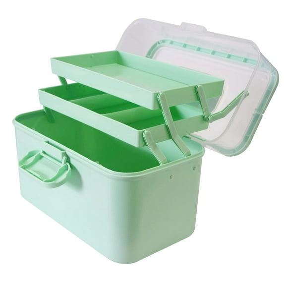 HYKE Clear Empty, First Dispenser/ Crafts Case/ Folding Organizer ...