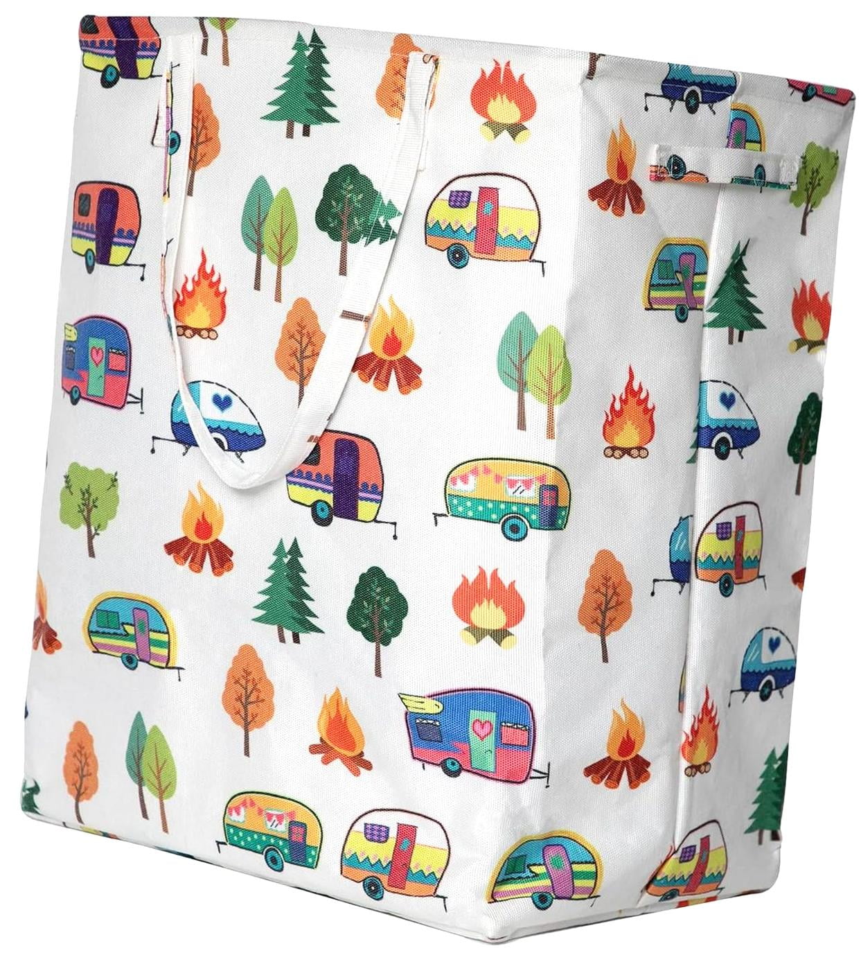 HYKE Collapsible 60L Laundry Basket, Slim and Tall Laundry Hamper, Long ...