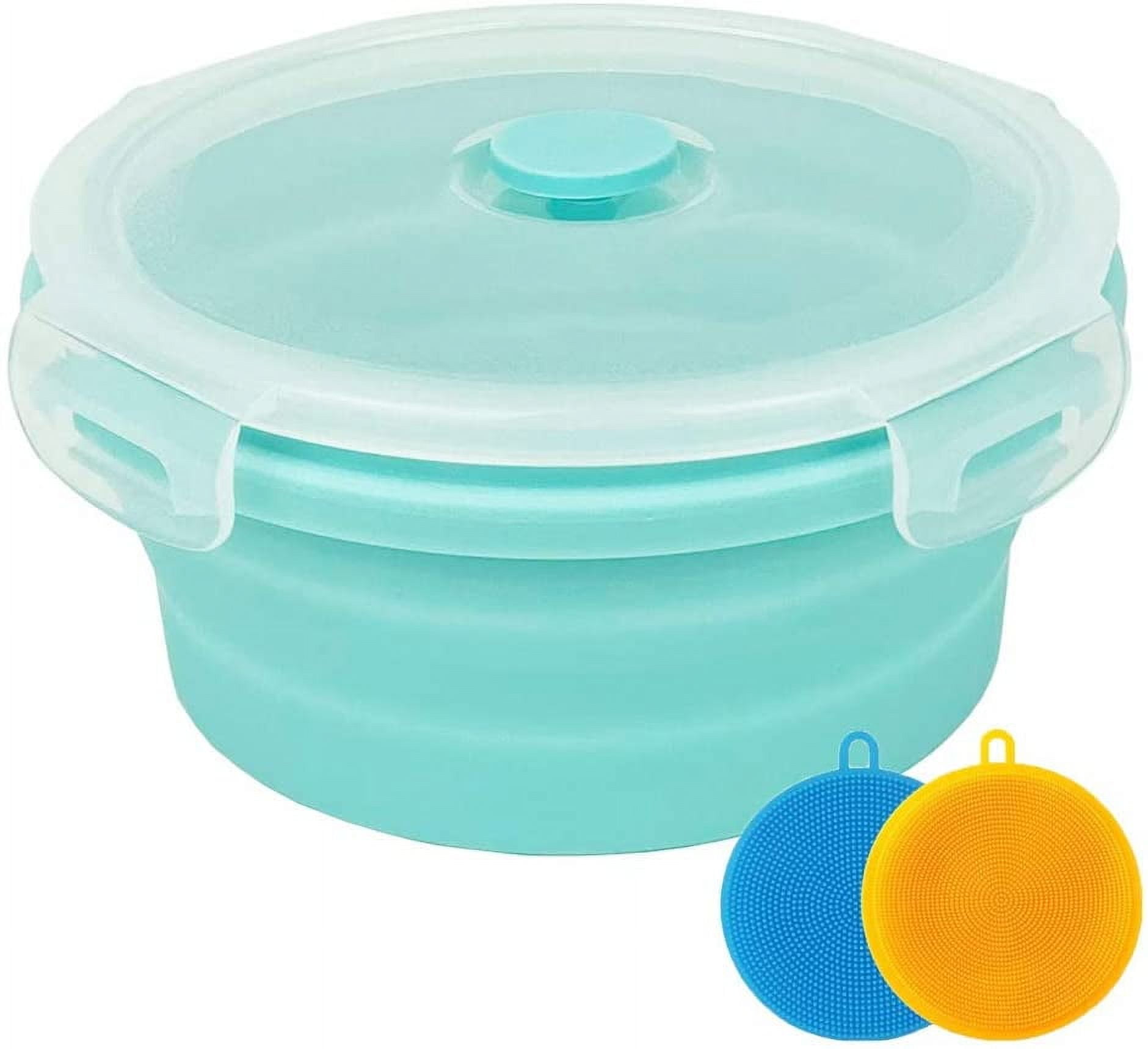 HYKE Collapsible Bowl Silicone Collapsible Container Food Storage ...