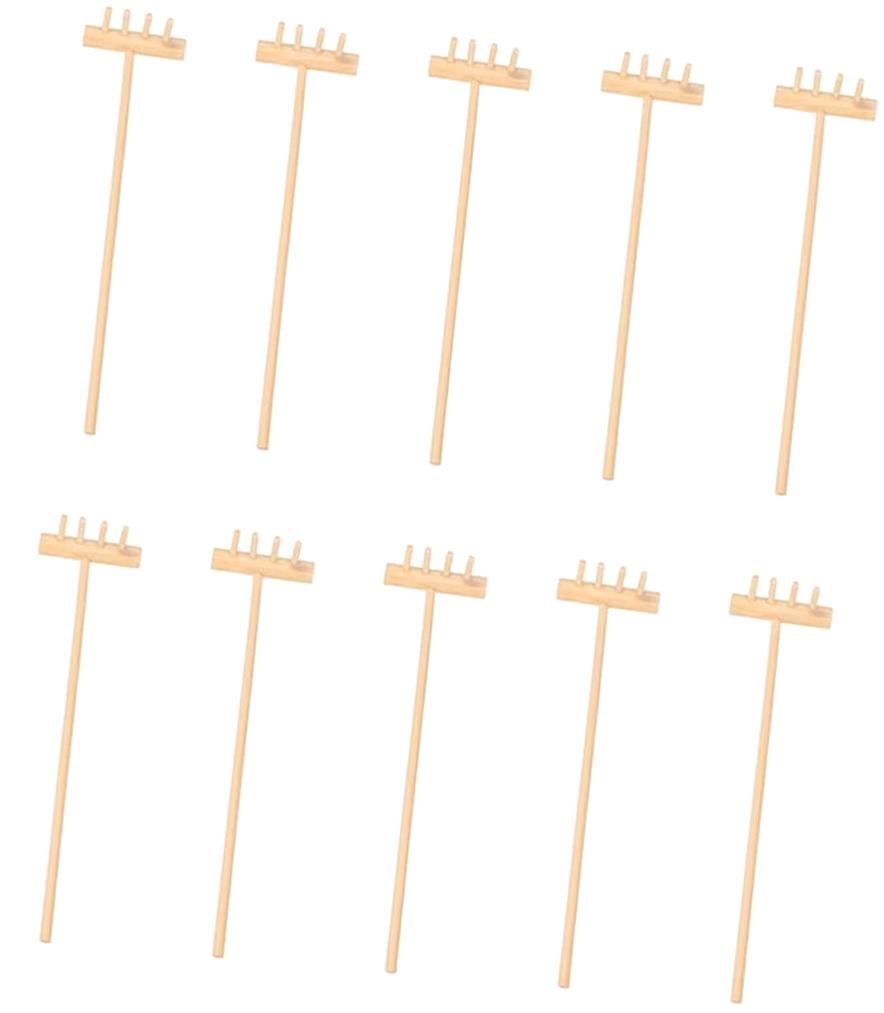 HYKE Compact Zen Garden Rake Collection, 10-Piece Sand Rake Tools, Feng ...