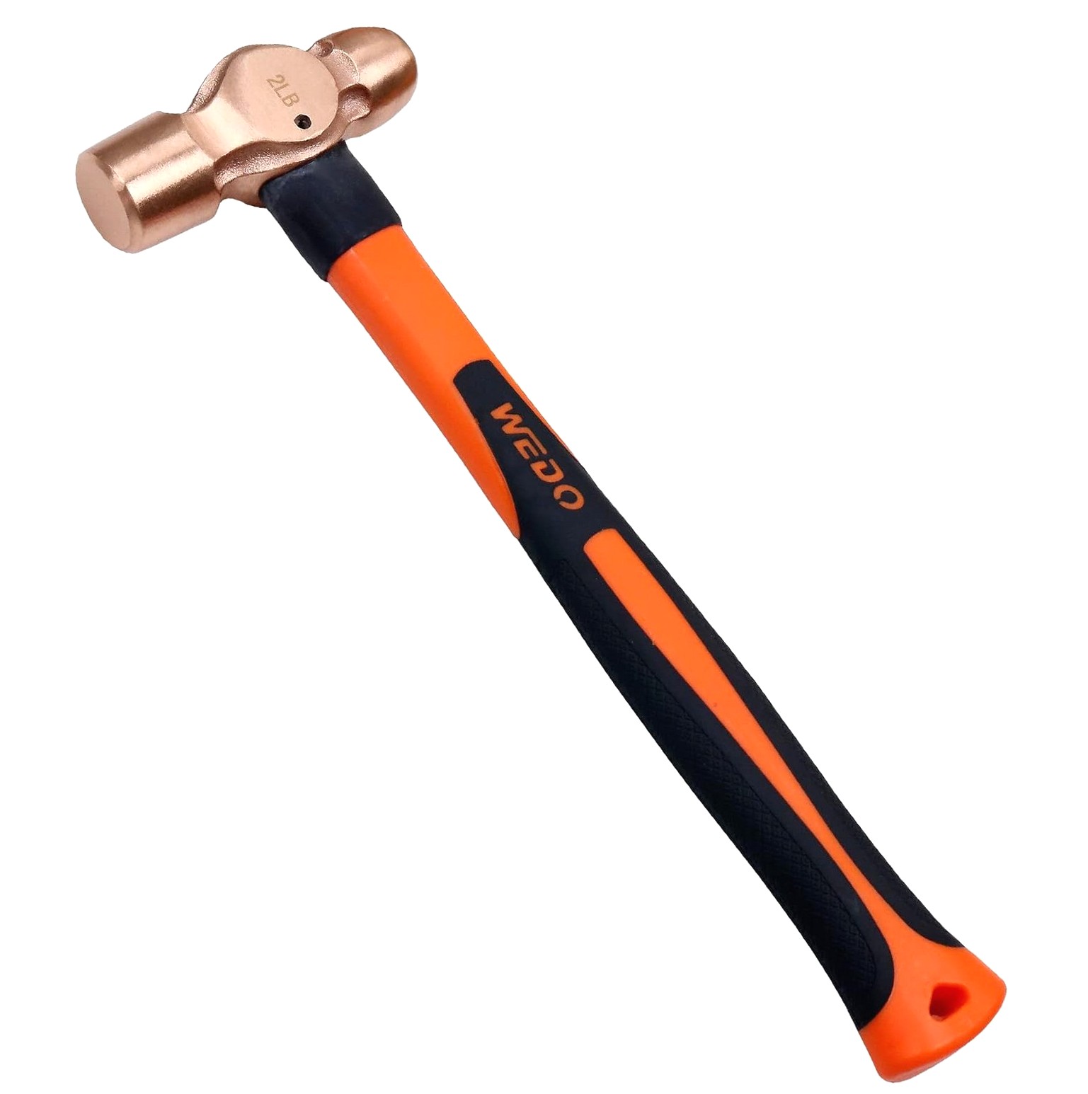 HYKE Copper Peen 32 oz (2 lb), Pein with Fiberglass Handle, Length ...