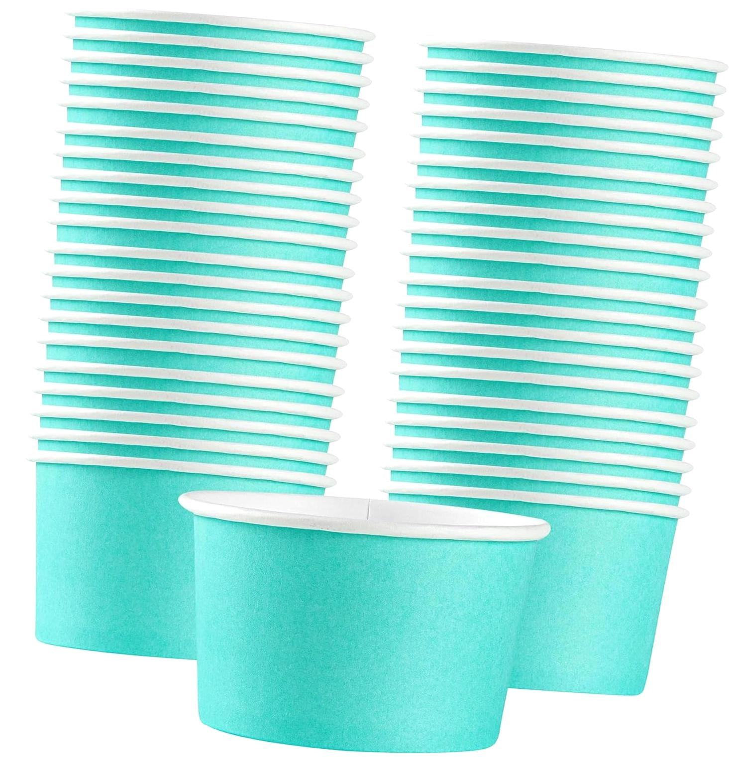 HYKE -Coppetta 12-Ounce Sweet Bowls, 50 Ice Cups - Covers Available ...