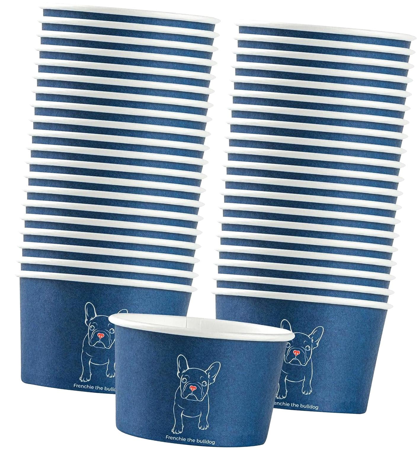 HYKE -Coppetta 12-Ounce Sweet Bowls, 50 Ice Cups - Covers Available ...