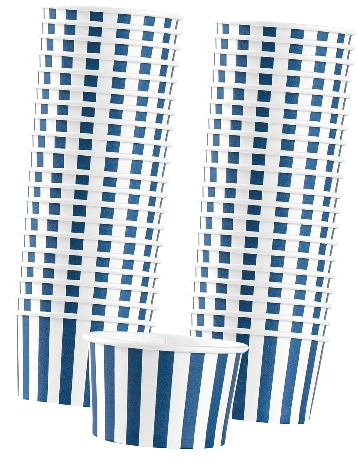 HYKE Coppetta 5 Ounce Dessert Cups, 50 Ice Cups - Lids Available ...