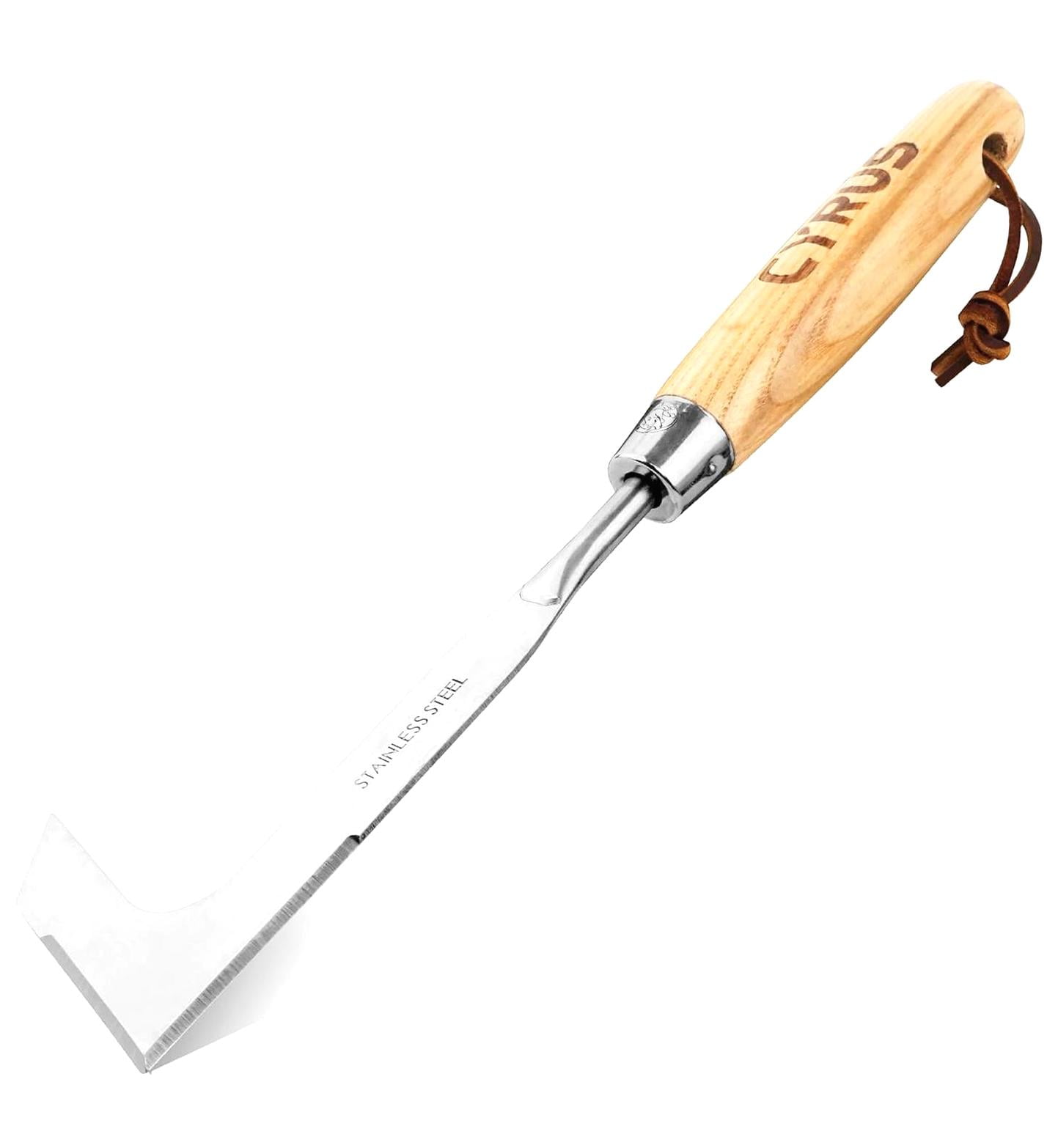 HYKE Crack Weeder, Puller Tool,13.6”Stainless Steel Weeder,Hand Weeder ...