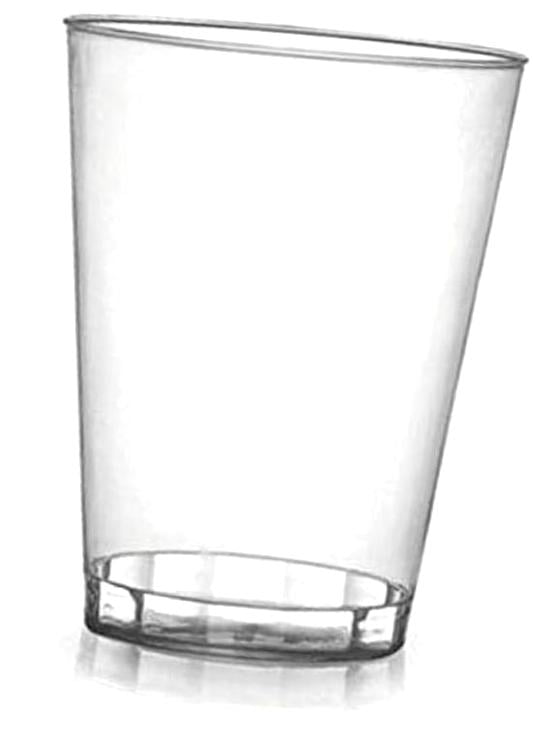 HYKE Crystal 10oz Clear Plastic Cups - 25 for Beverages | Cocktail Cups ...