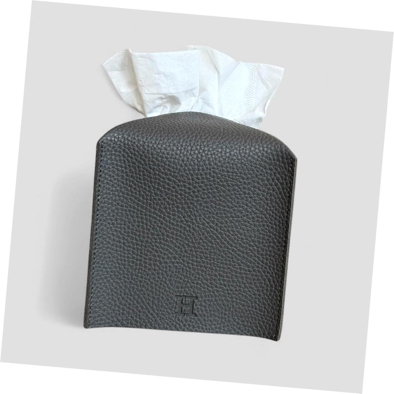 HYKE Cube Tissue Box Cover Holder Square PU Leather Tissue Holder ...
