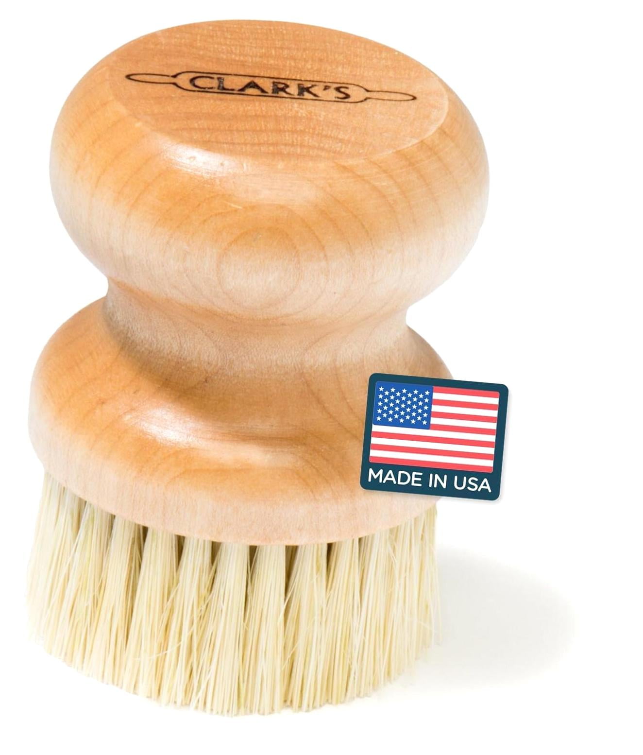 HYKE Cutting Board Oil Scrub - Round Wood Applicator for Mineral Oil ...
