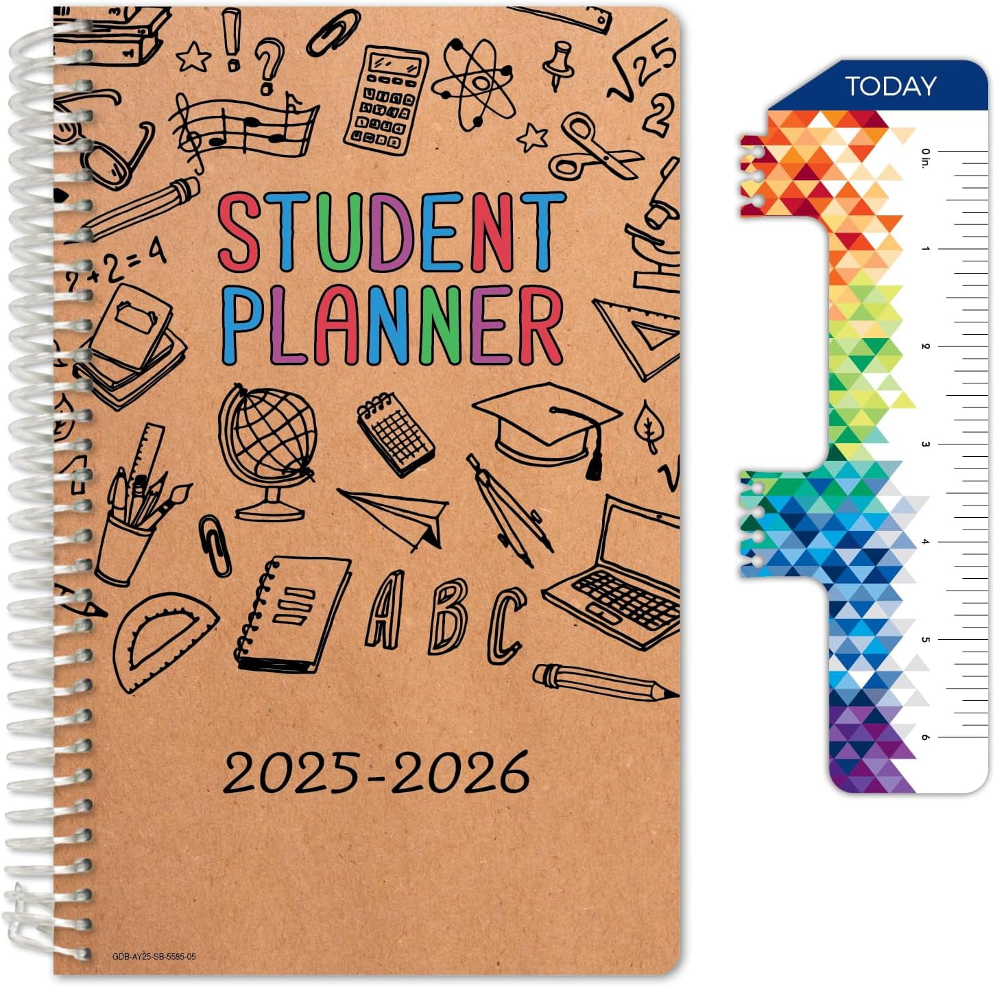 HYKE Dated Middle School or High School Student Planner for Academic ...