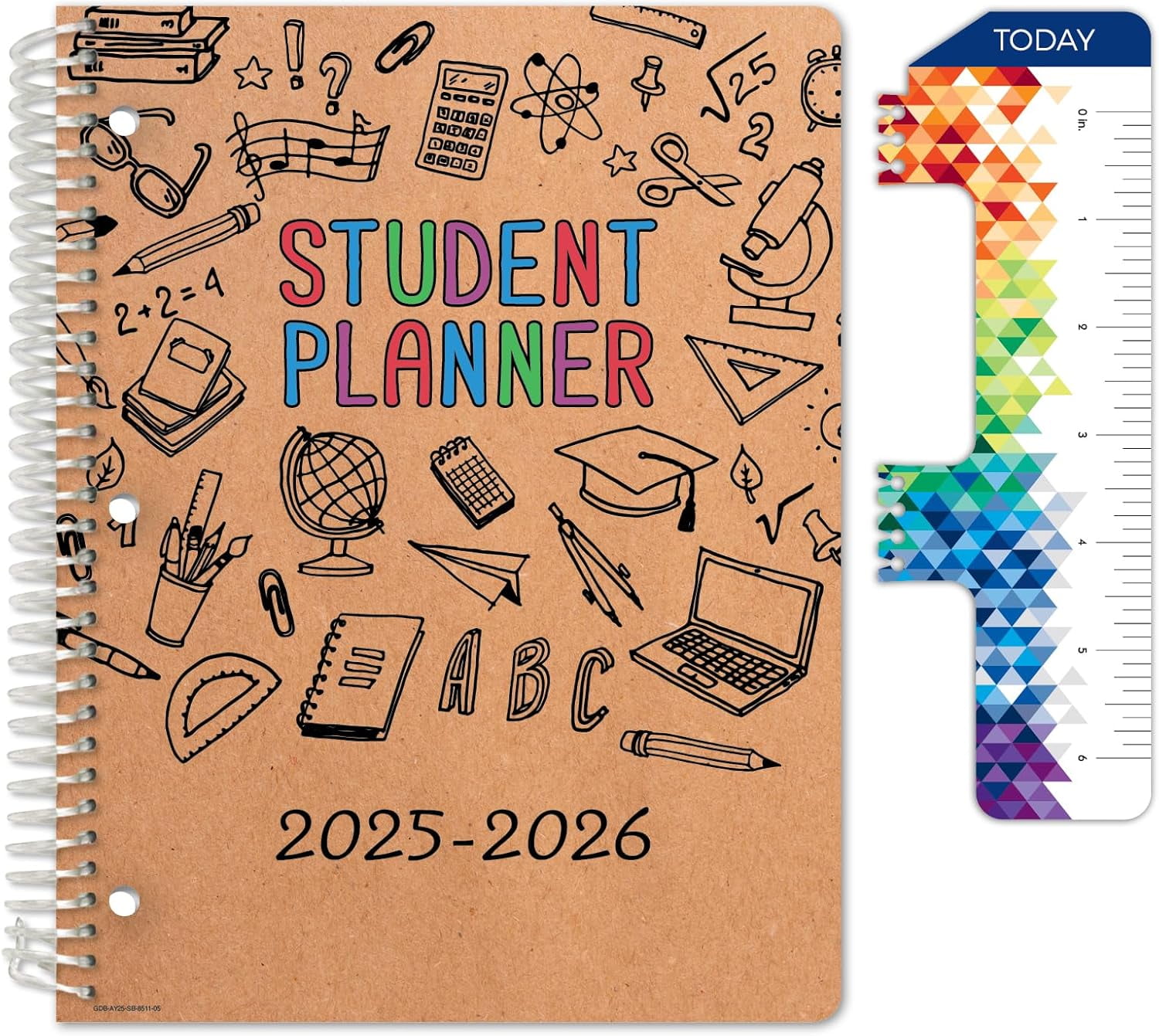 HYKE Dated Middle School or High School Student Planner for Academic ...