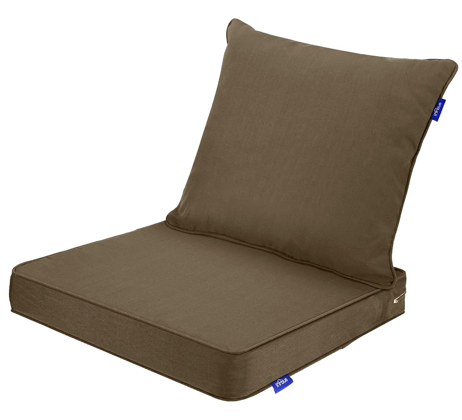 HYKE Deep Seating Chair Seat and Back Set, 22'' x 24'' Deep Seat ...