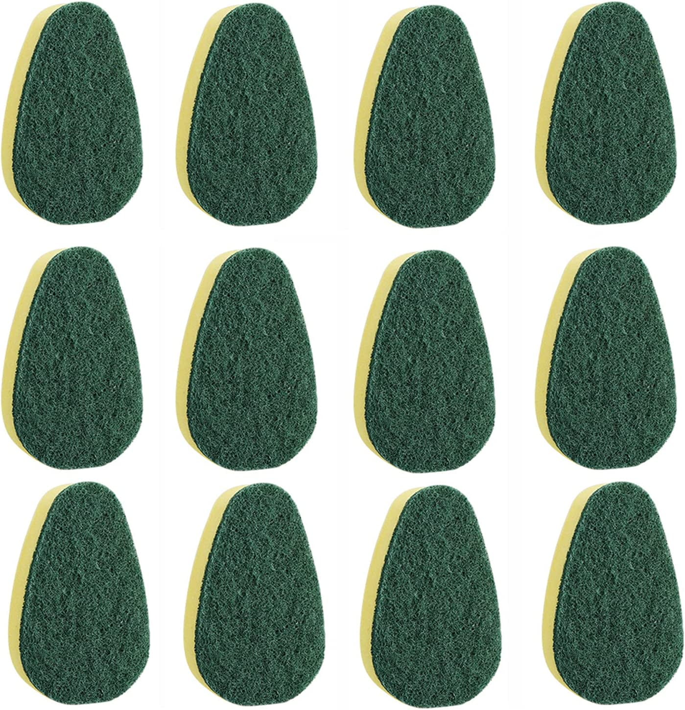 HYKE Dish Wand Rell 12Pack, Durable Dish Wand Sponges,Common Dish Wand ...