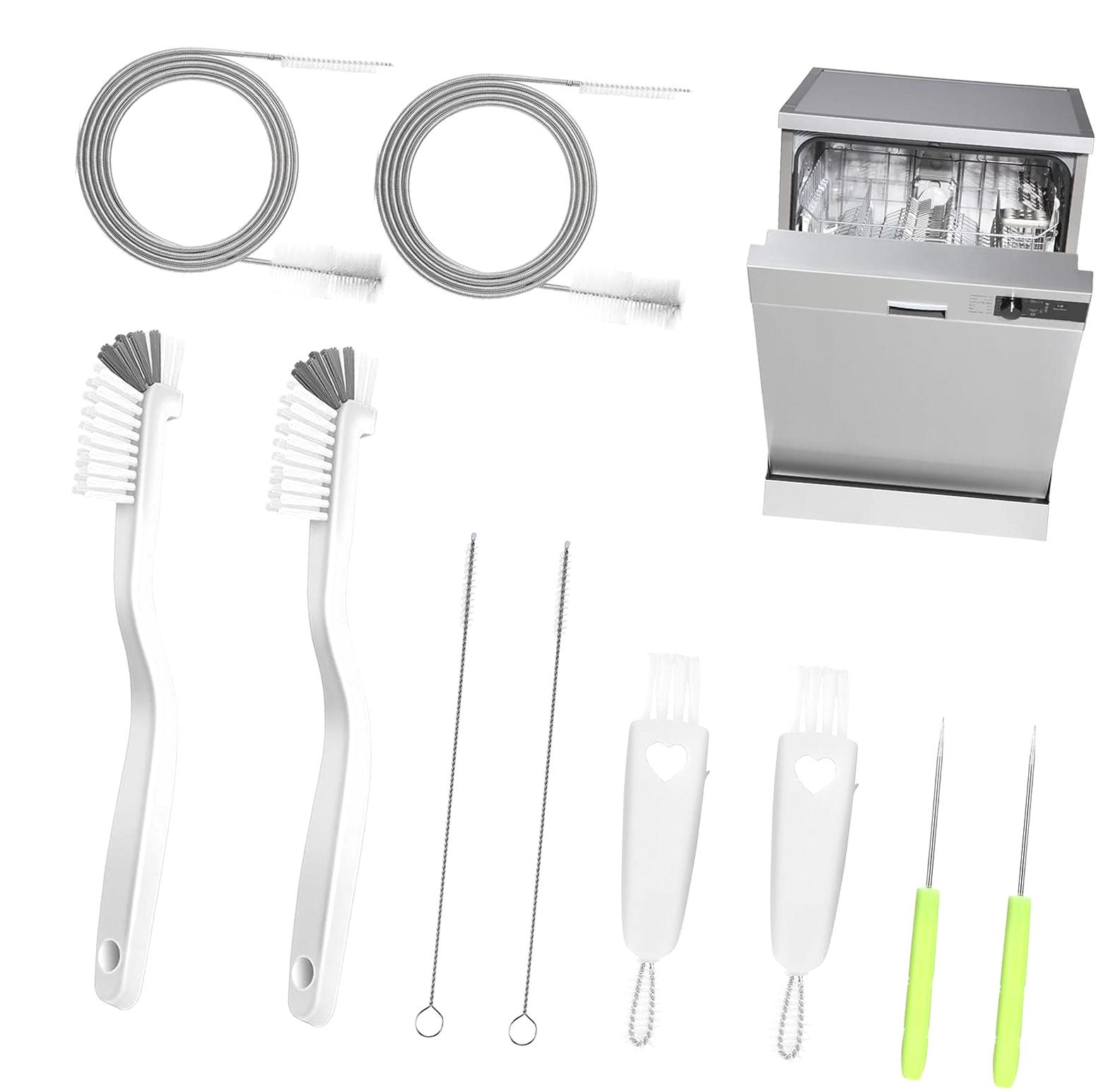 HYKE Dishwasher Cleaner Kit: Includes 2 Drain Pipe Cleaners, 4 Air ...