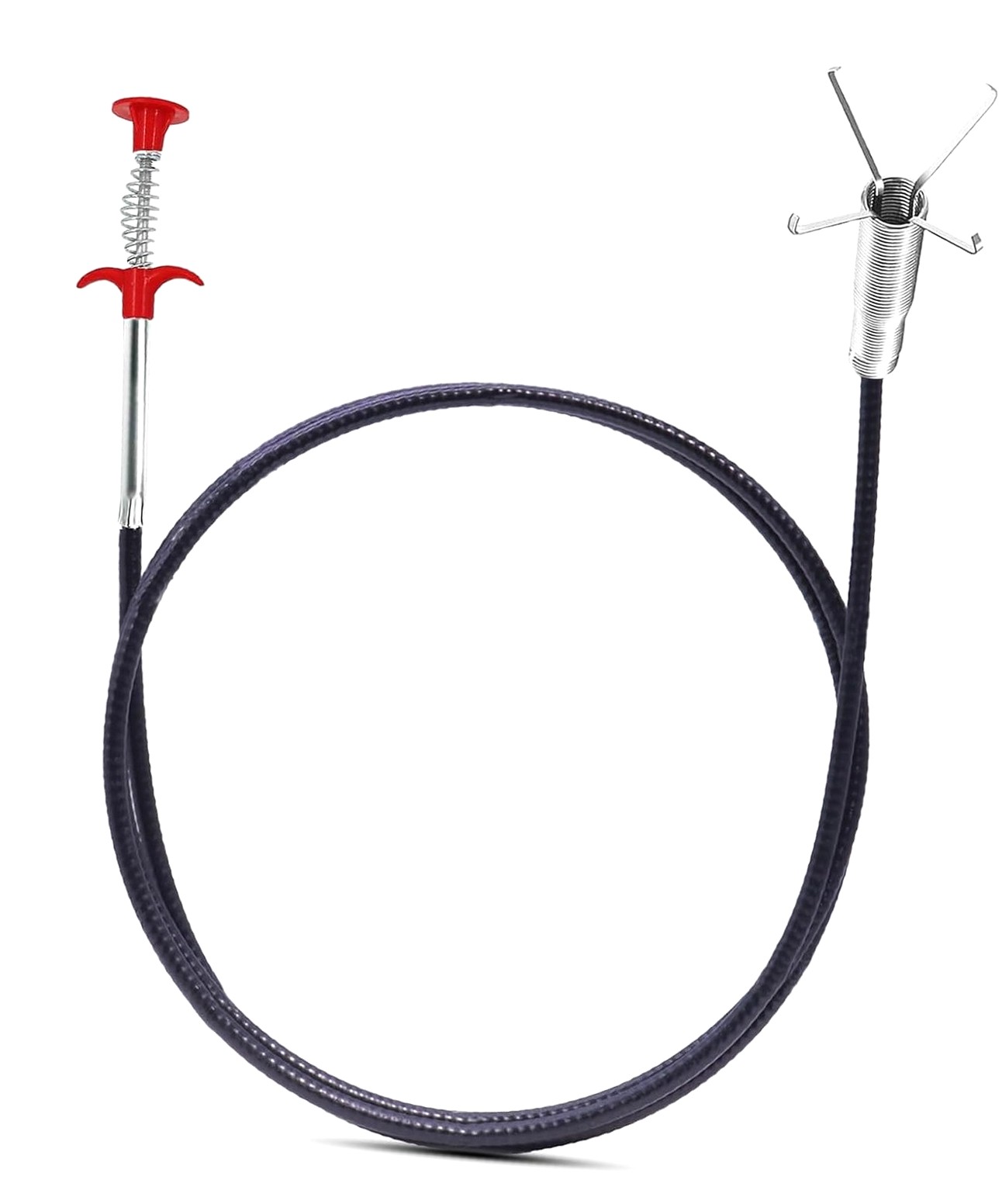HYKE Drain Snake Hair Drain Clog Remover 33 Inch Flexible Grabber Claw ...