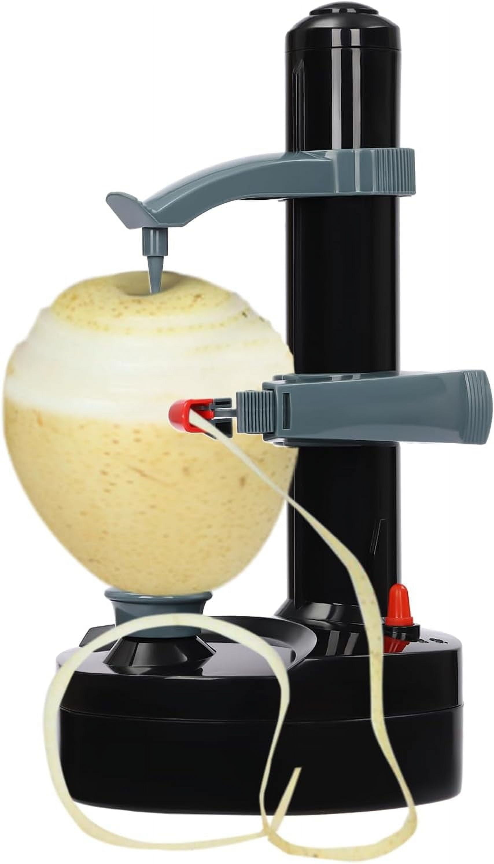 HYKE Electric Potato Peeler, Automatic Rotating Fruit Peeler with 2 ...