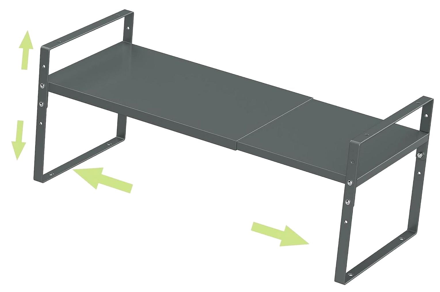 HYKE Expandable Stackable Spice Rack Cabinet Shelf Organizer in ...