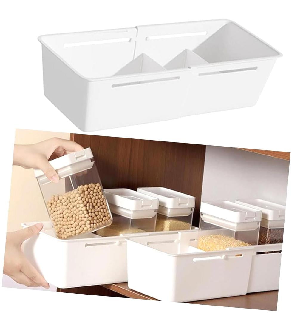 HYKE Expandable Storage Drawer Organizers Sliding Bin Plastic Desk ...