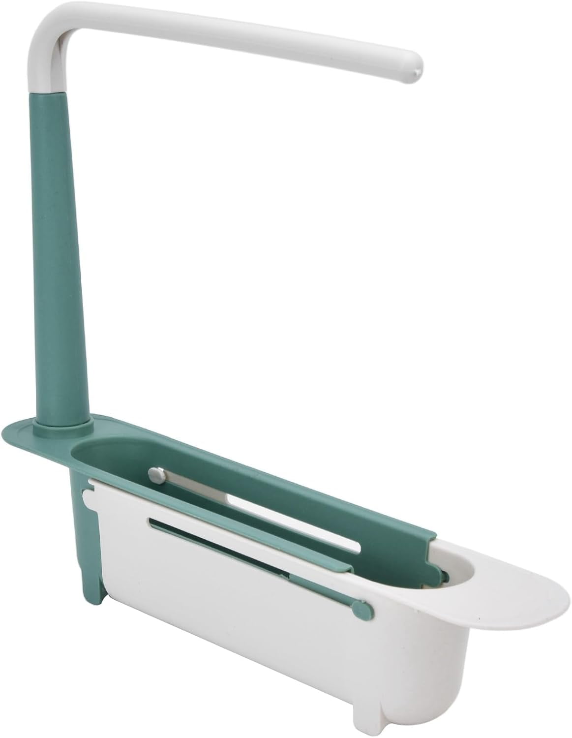 HYKE Extendable Over Sink en Organizer, 2-in-1 Retractable Sink Drainer ...