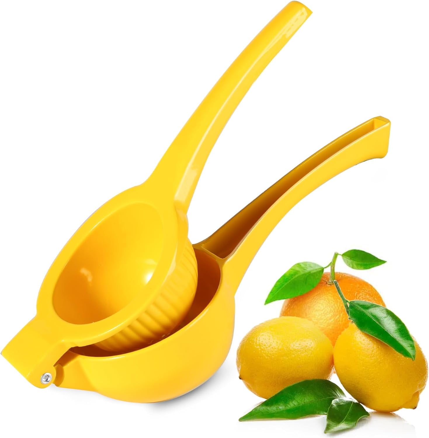 HYKE Extra Large Citrus Squeezer, Premium Heavy Duty Mental Handhelp ...