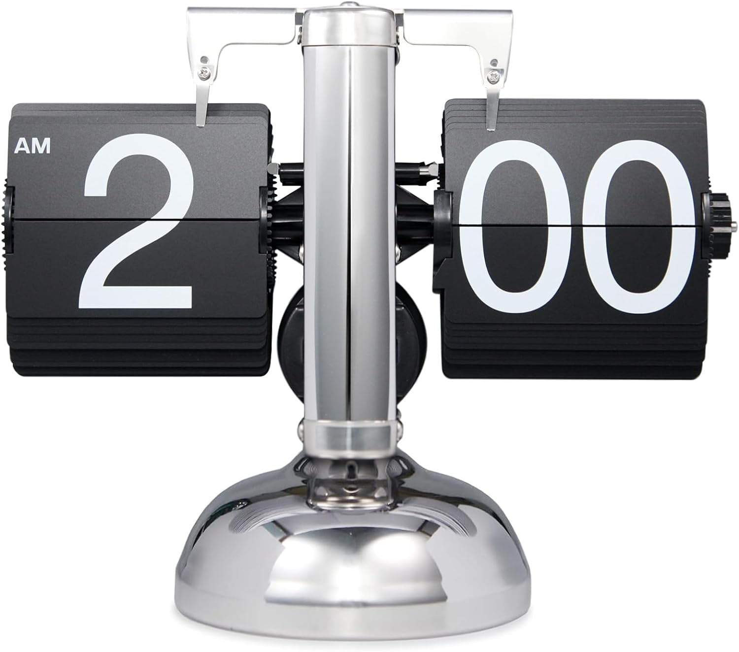 HYKE Flip Clock Vintage Desk Clock Retro Flip Down Clock,Flip Digital ...