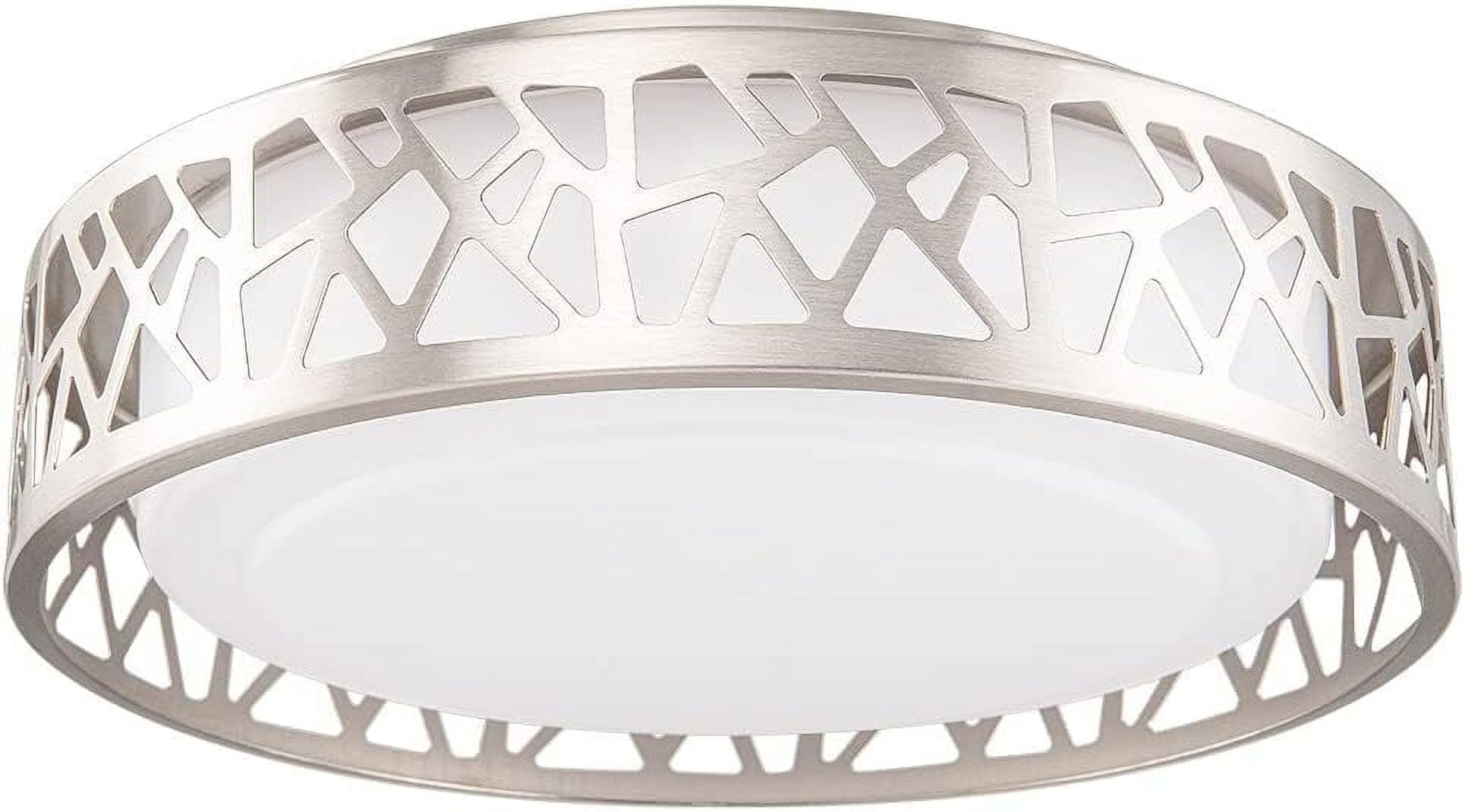 HYKE Flush Mount Ceiling Light,12 Inch LED Ceiling Lights, 20W 3000K ...