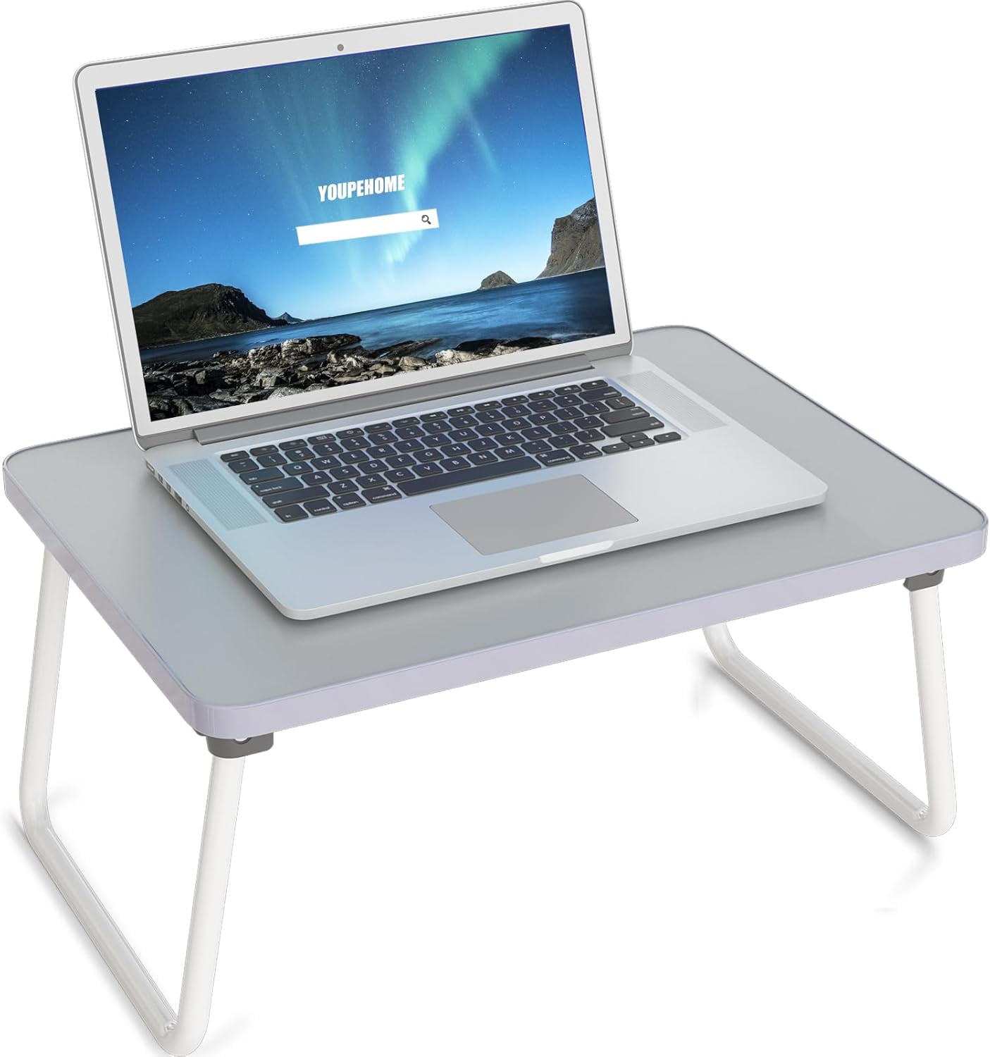 HYKE Foldable Lap Desks Laptop Tray for Bed or Couch,Portable Breakfast ...