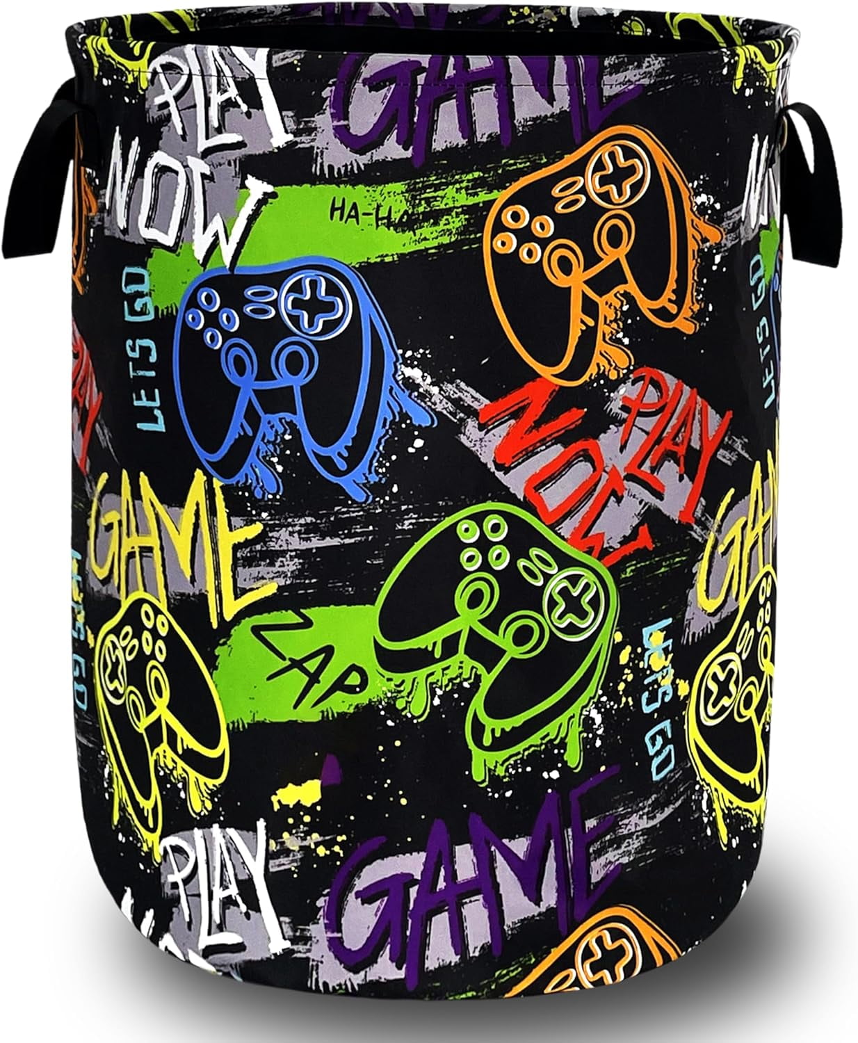 HYKE Funny Mane Laundry Basket Cloth Colorful Laundry Hamper With ...