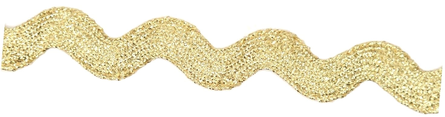 HYKE Glitter RIC Rac 5/8 Inch (15mm) 5 Yards Bending Fringe Glitter ...