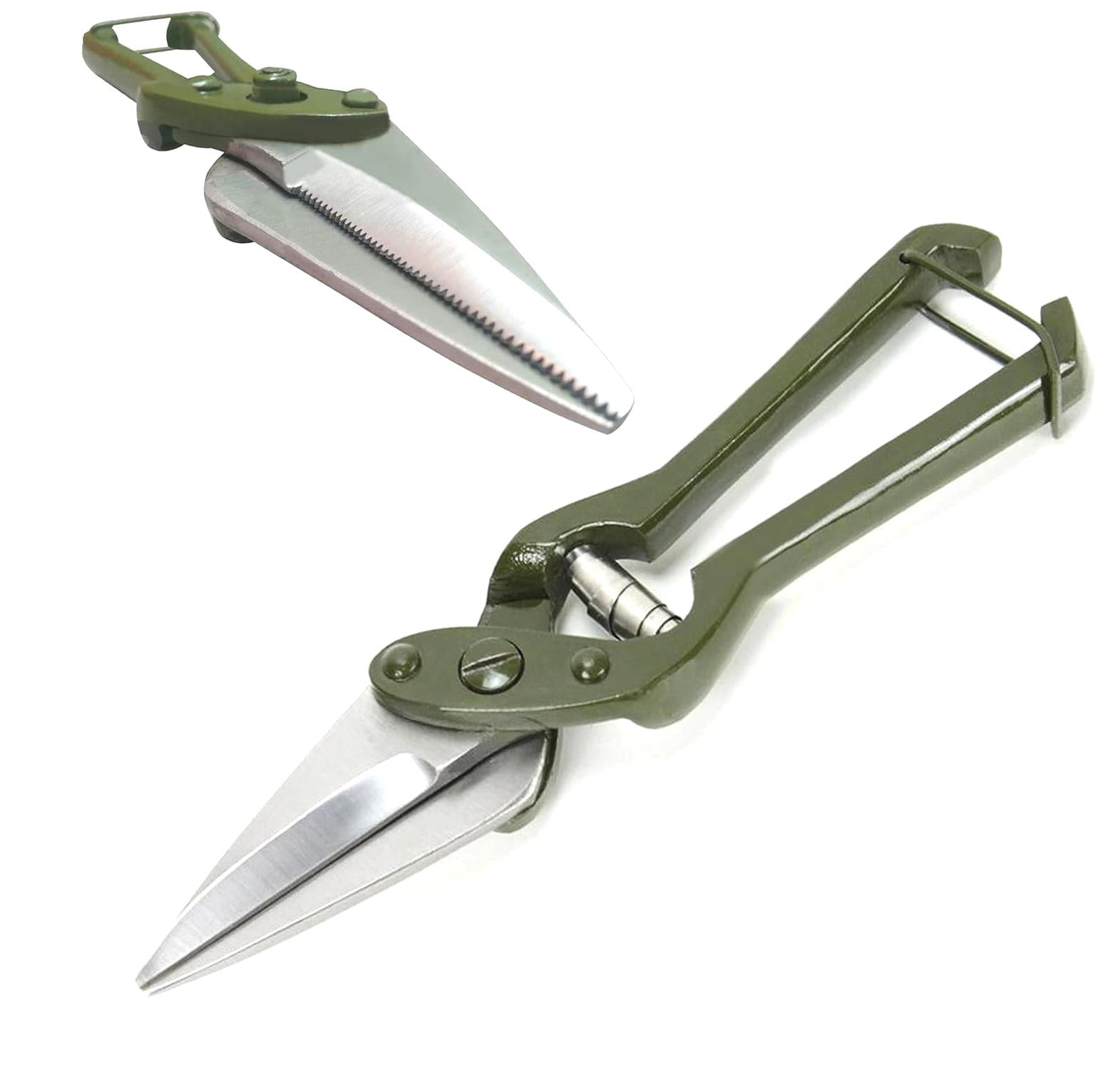 HYKE Goat Hoof Trimmers Sheep Hoof Trimming Shears Nail Clippers Stainless Steel Shrub Trimmer ...