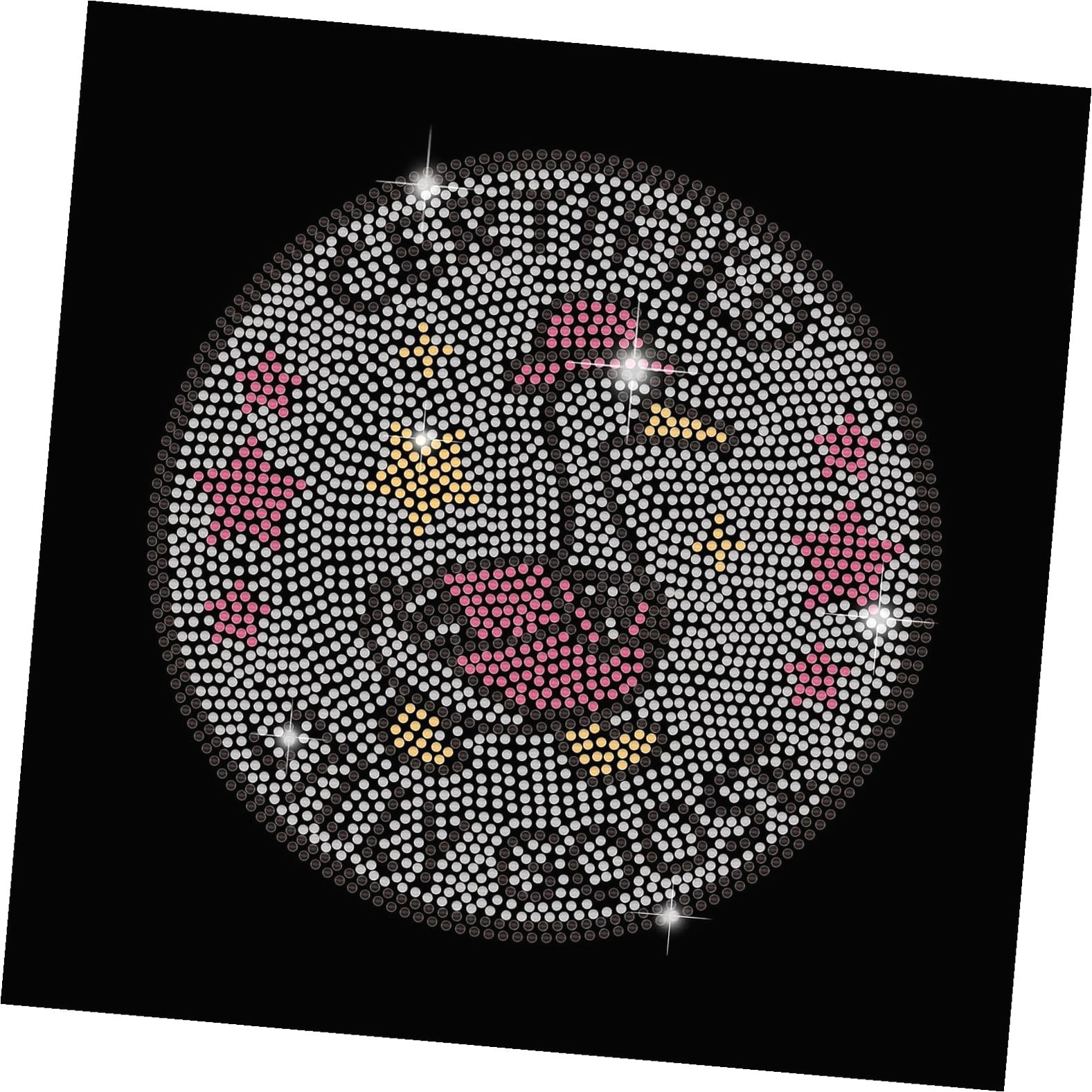 HYKE Goose Rhinestone Iron Hotfix Transfer Decal Bling Clothing Repair ...