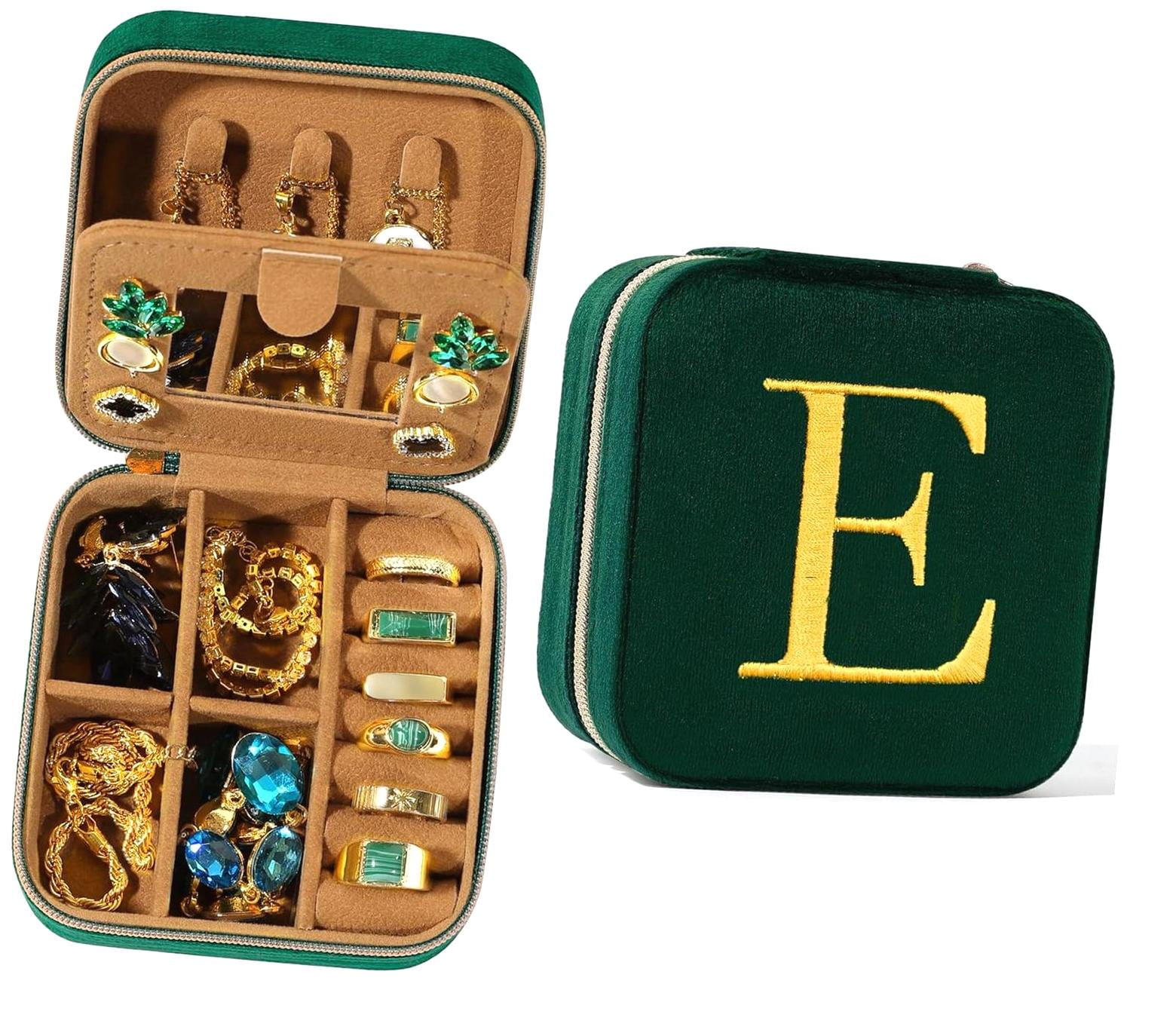 HYKE Green Jewelry Travel Case - A compact organizer for women's ...