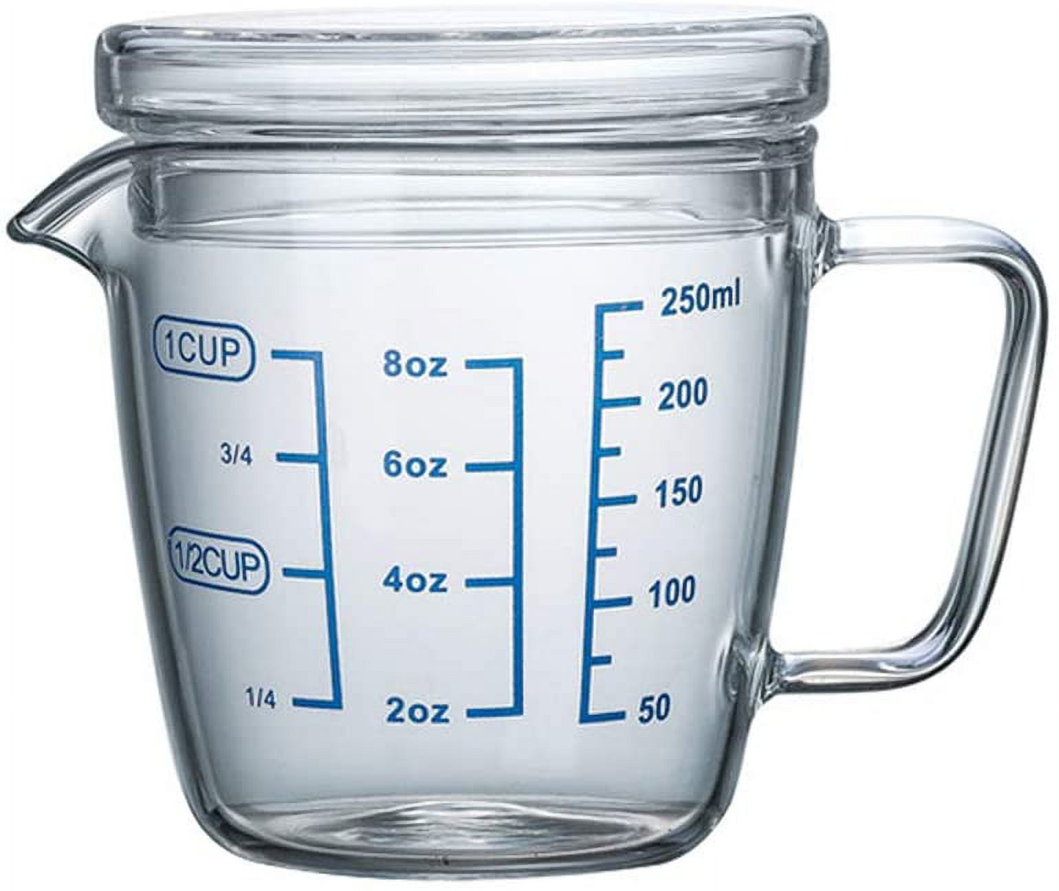 HYKE Heat Resnt Glass Measuring Cup Scale M Cup Microwave Measuring Cup ...