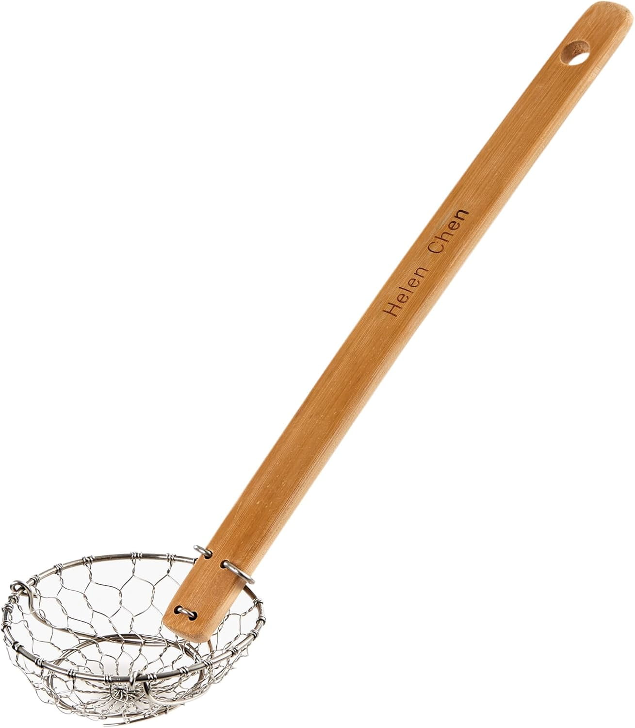 HYKE Helen‘s Asian Kitchen Spider Strainer | Compact 3-Inch Bamboo Wire ...