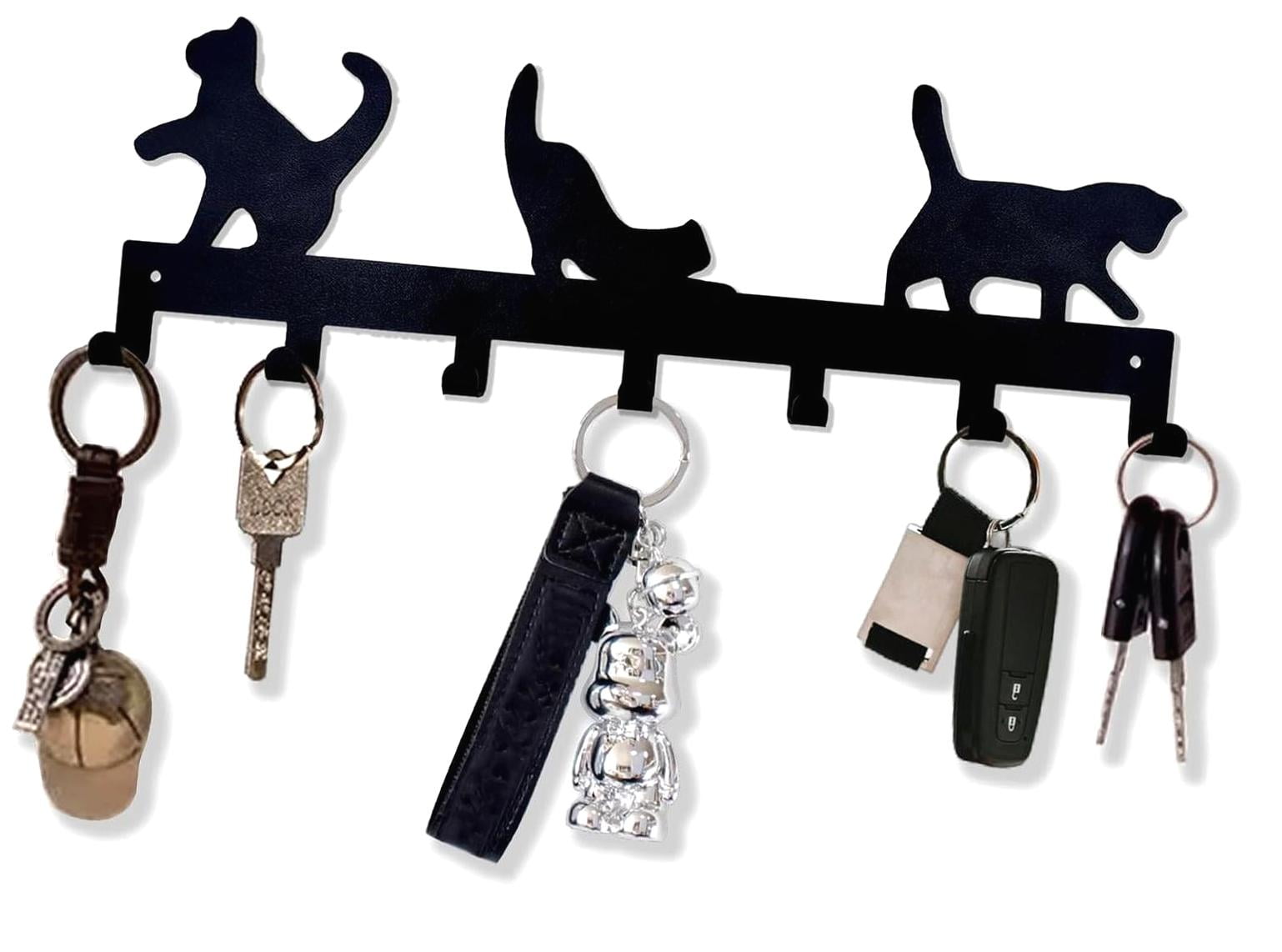 HYKE Key Holder for Wall Decorative, Metal Key Holder, Key Organizer ...