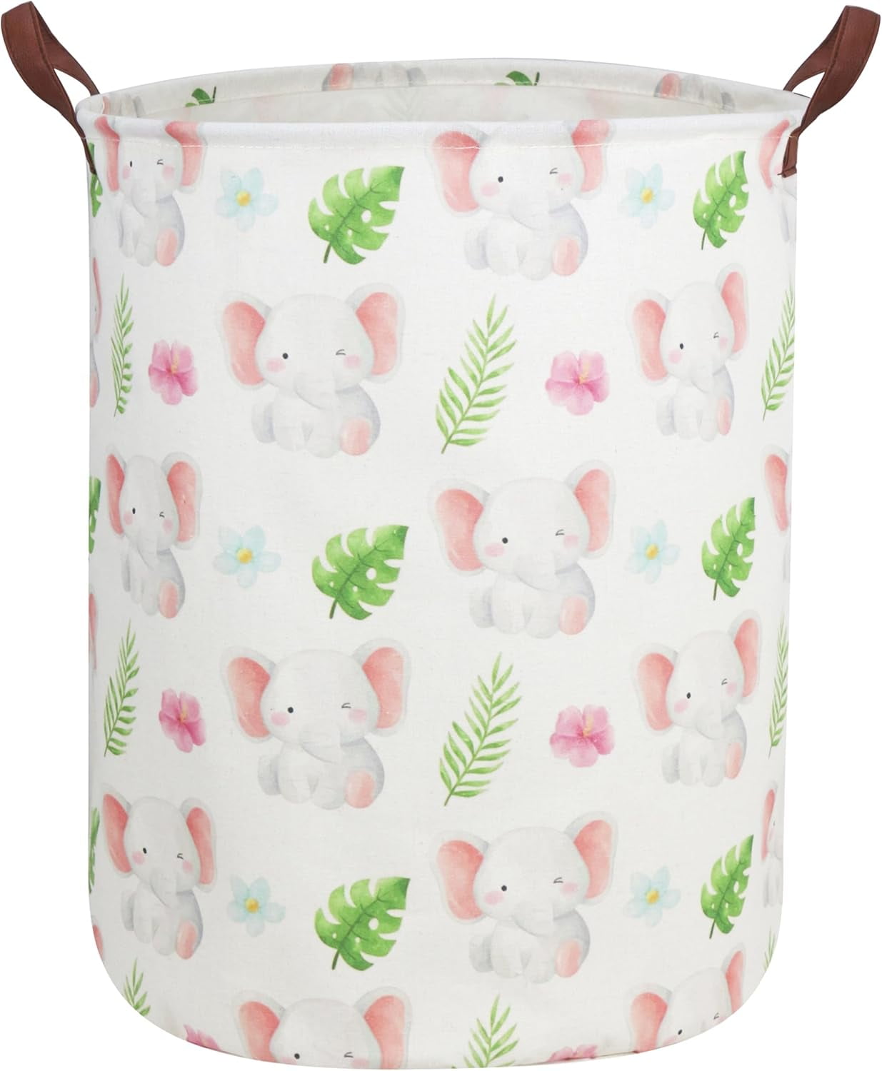 HYKE Kids Laundry Hamper,Elephant Laundry Basket Collapsible Space ...