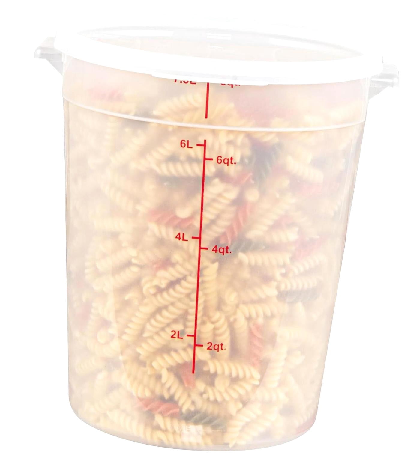 HYKE -LIDS ONLY: Met Lux Food Container Lids, 10 Round Lids For Storage ...