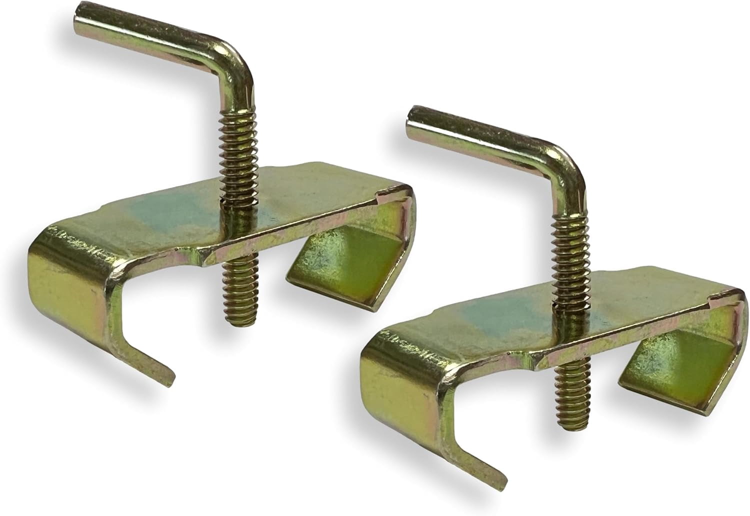 HYKE Large Bed Frame C-Clamp for 1-1/2"" Inch Metal Angle - Two (2 ...