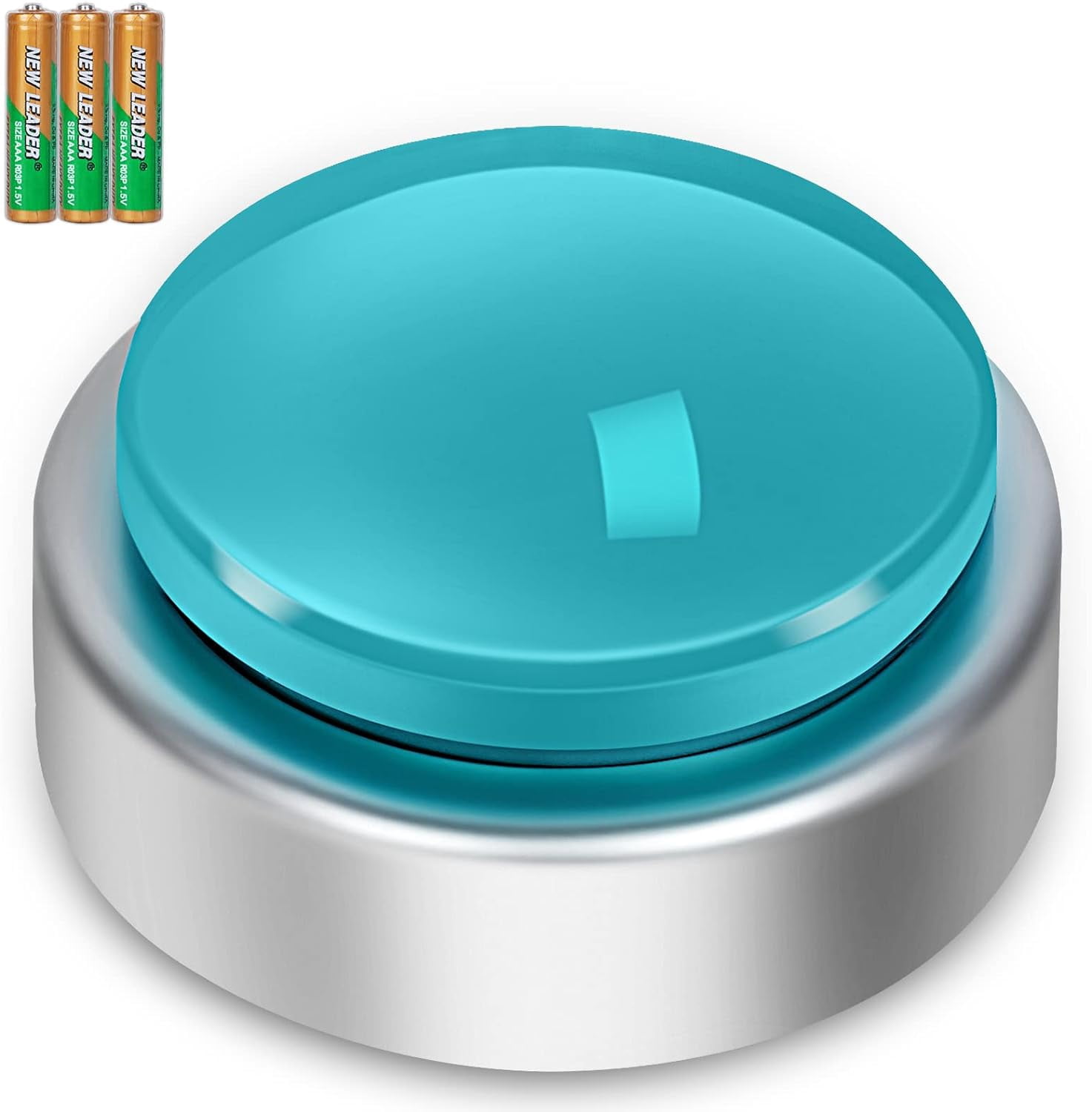 HYKE Large Tal Button Clock, Tal Alarm Clock with Volume Control ...