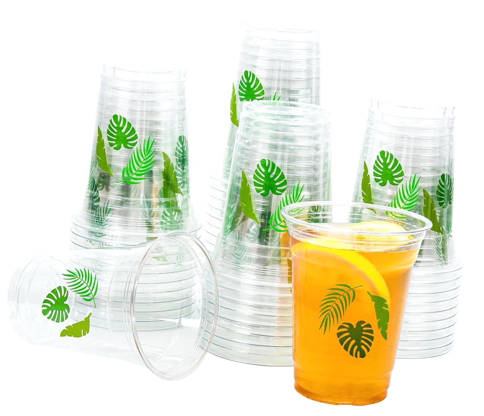 HYKE Lemon Plastic Cups Summer Party Essentials Luau Tropical Theme 12 ...