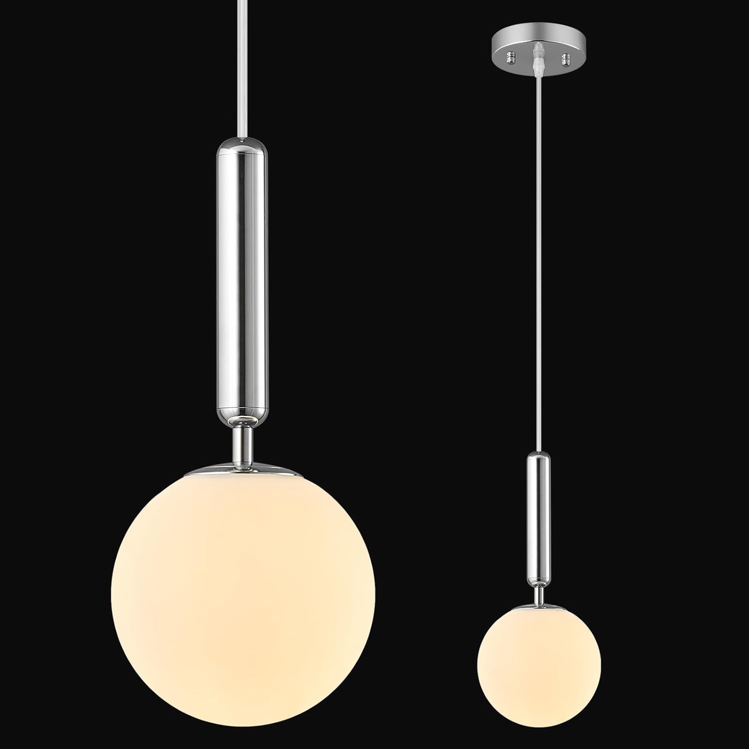 HYKE Modern Hanging Light xture Pendant Lighting for Kitchen Island Mid ...