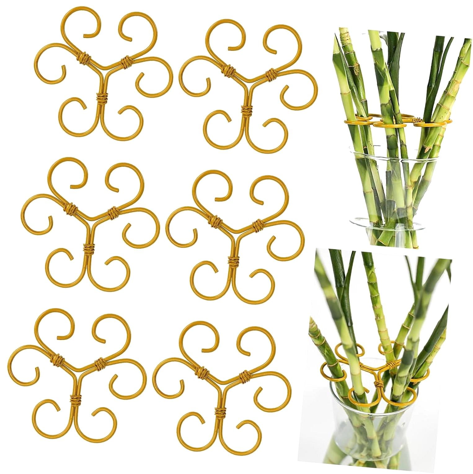 HYKE Monstera Plant Support, 6-Pack Iron Plant Supports Holder ...