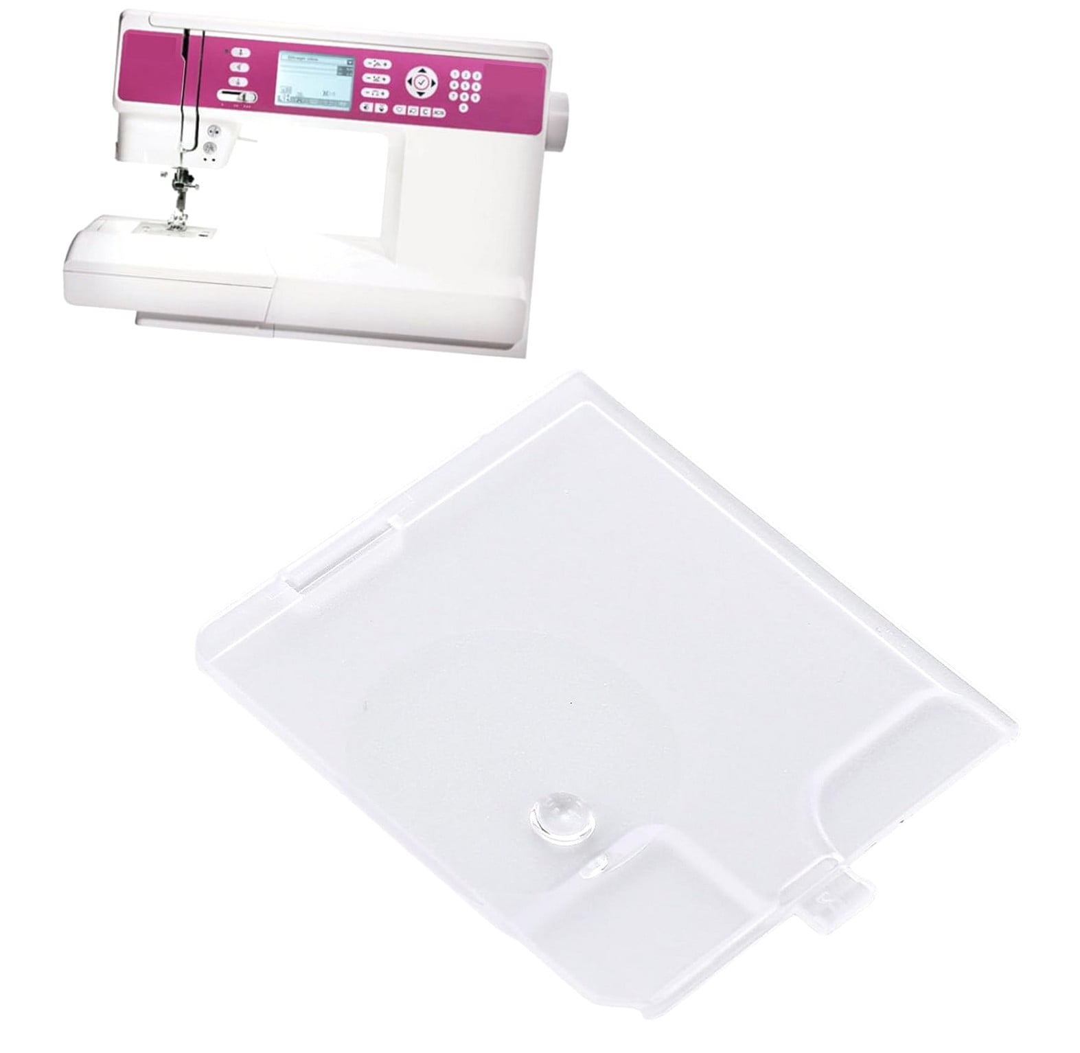 HYKE Needle Cover Plate, Plastic Sewing Bobbin Cover Plate for Ambition ...