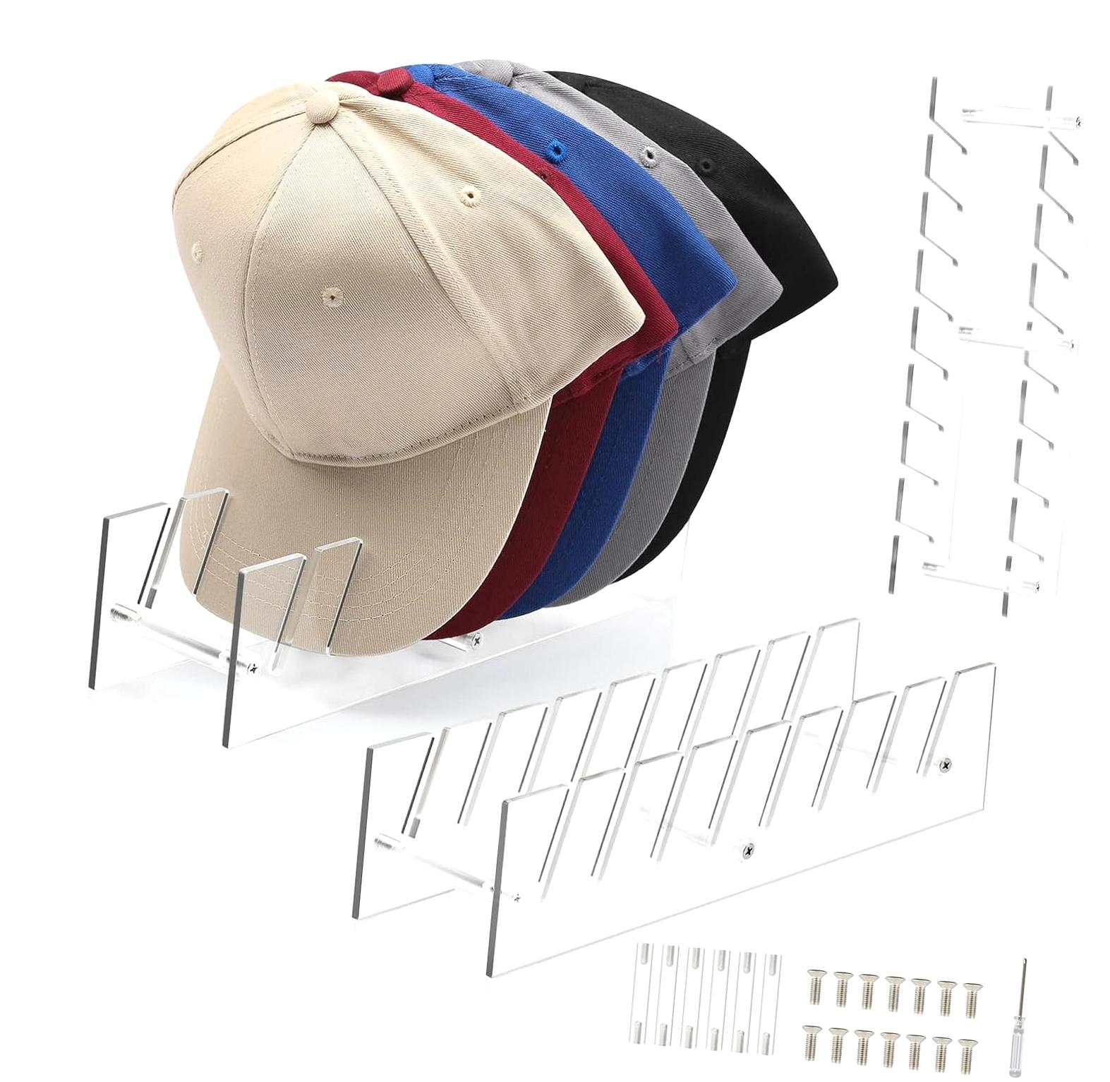 HYKE Organizer for Baseball Hats, Men's Hat Storage, Easy-Access Holder ...