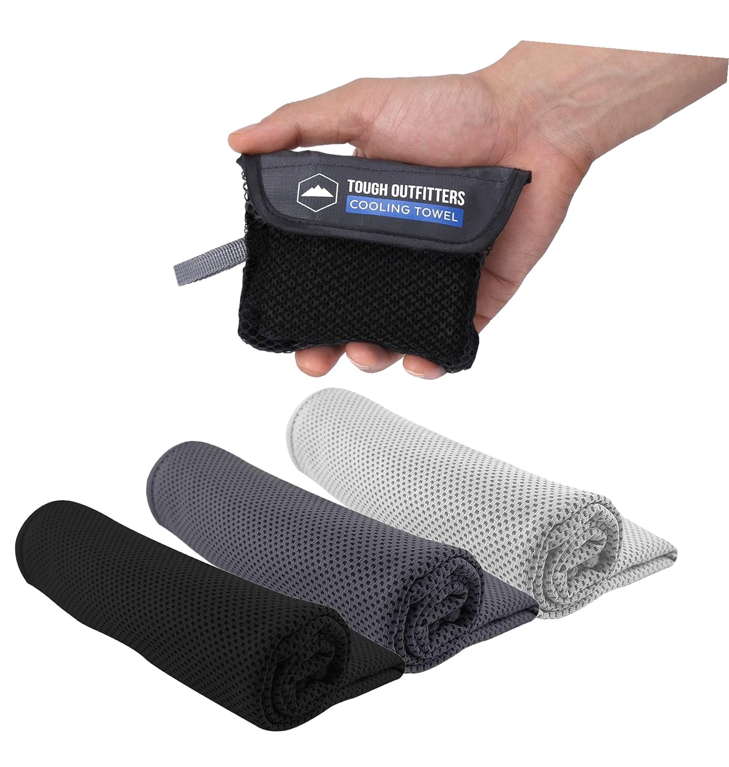 HYKE Outdoors Towel - Towels for Neck and Face - Wrap Rag for Camping ...