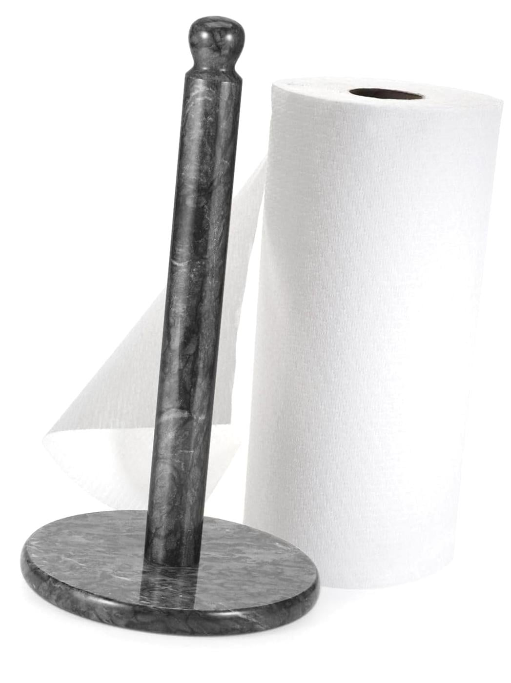 HYKE Paper Towel Holders - 14 inch, Kitchen Roll Dispenser Stand Rack/w ...