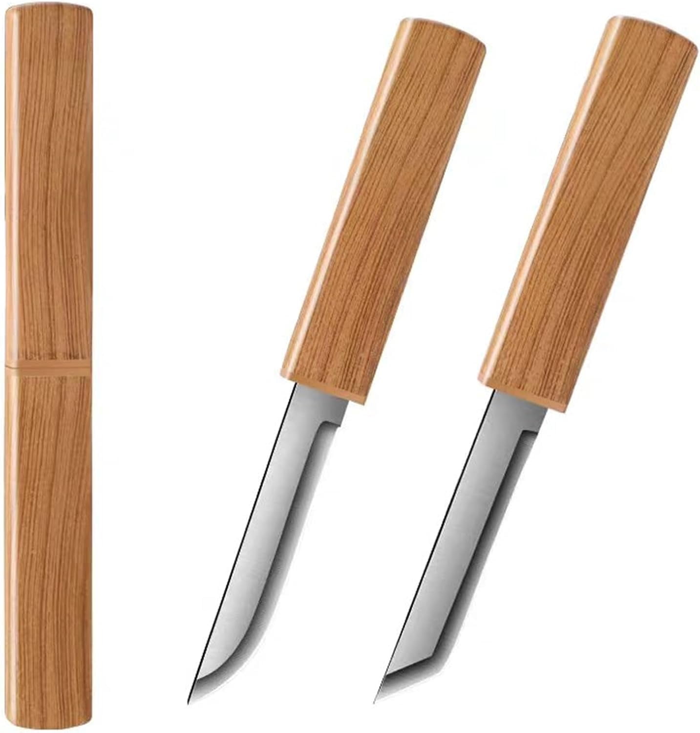 HYKE Paring knives,Portable Fruit Knife Set,Peeling Knife for Fruits ...