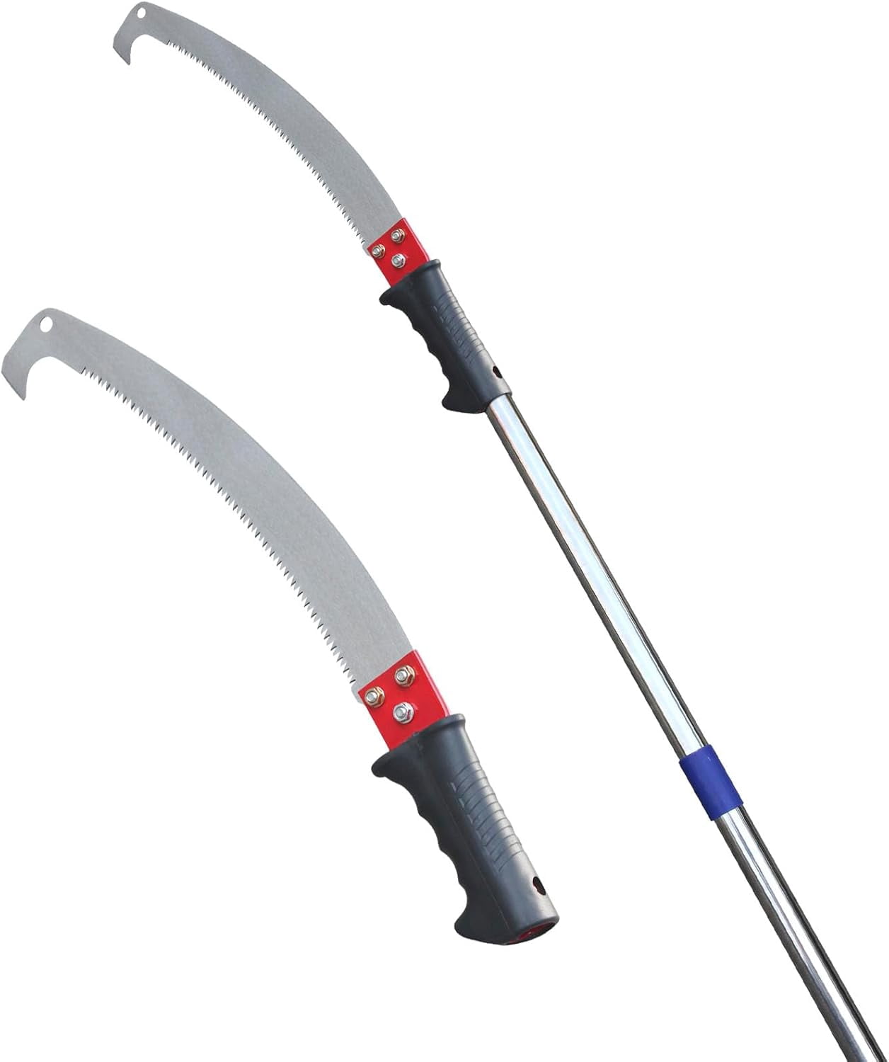 HYKE Pole Saws for Tree Trimming, 14 FT Manual Long Handle Prng Tree ...