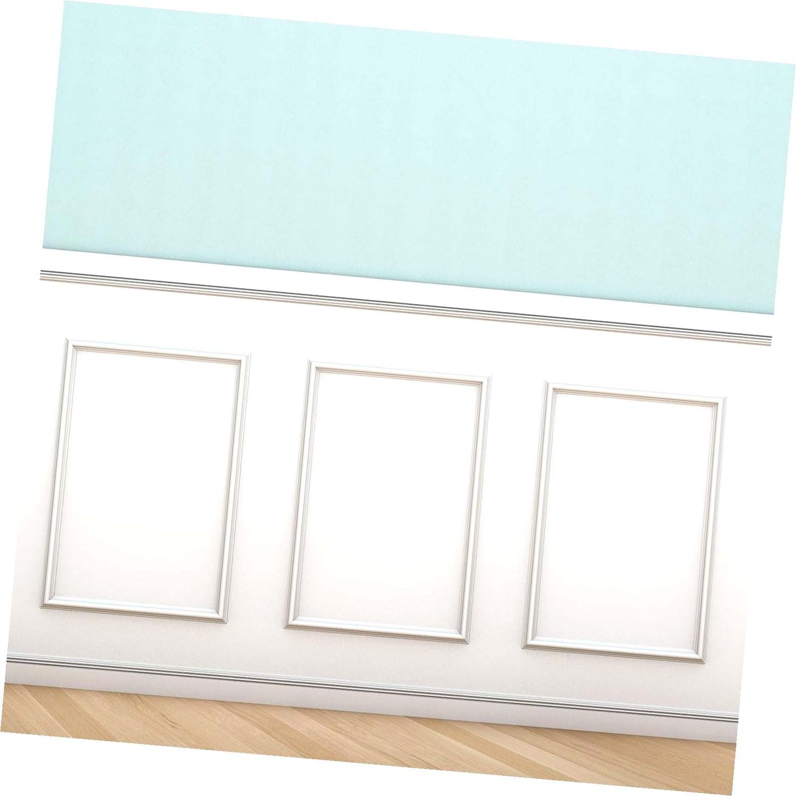 HYKE Pre-Cut 3 Set Stick and Apply Wall Kit, 16" x20" Prefabricated ...