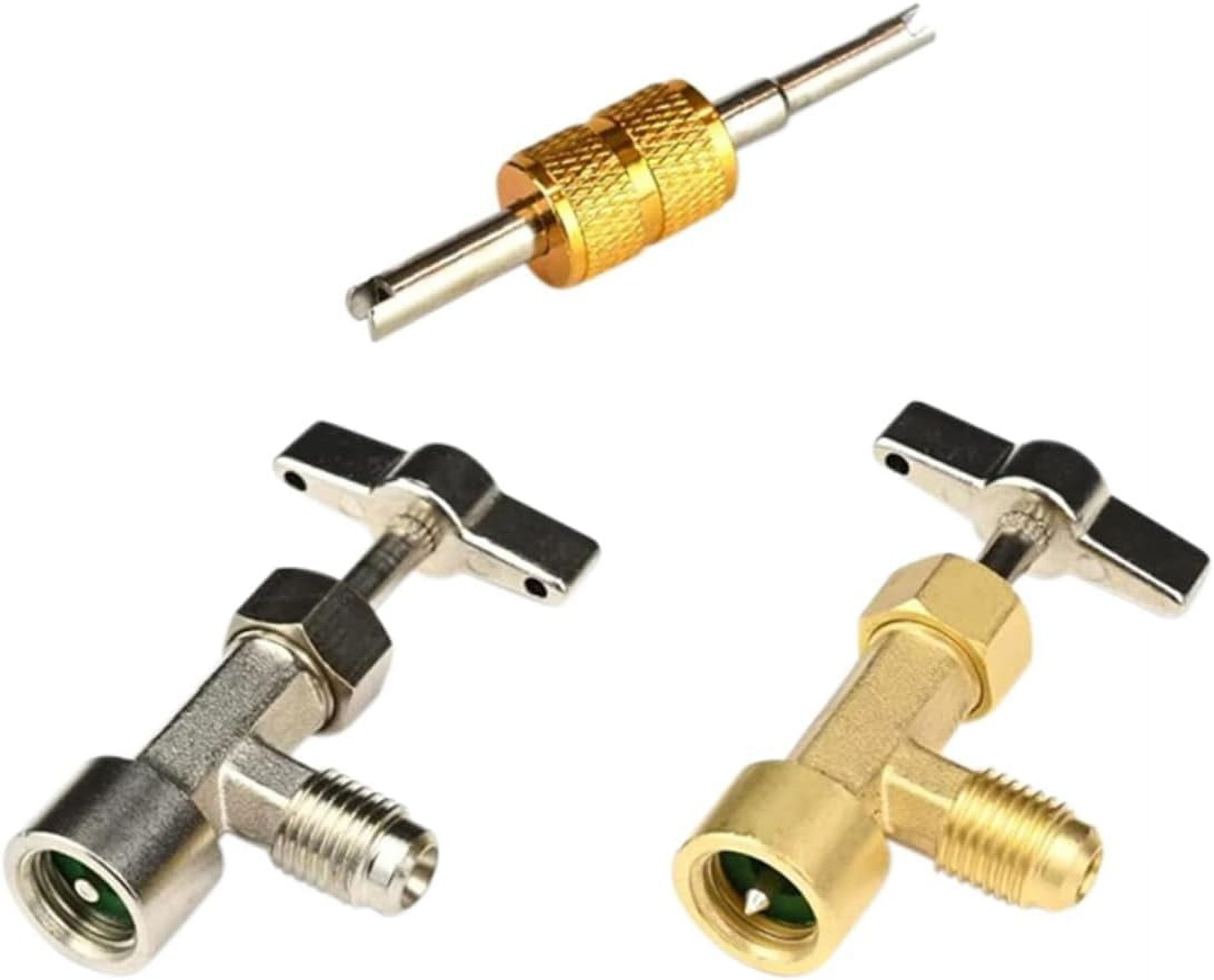 HYKE R134a Can Opener Tool Set Self-Sealing Tap Single Puncture T ...