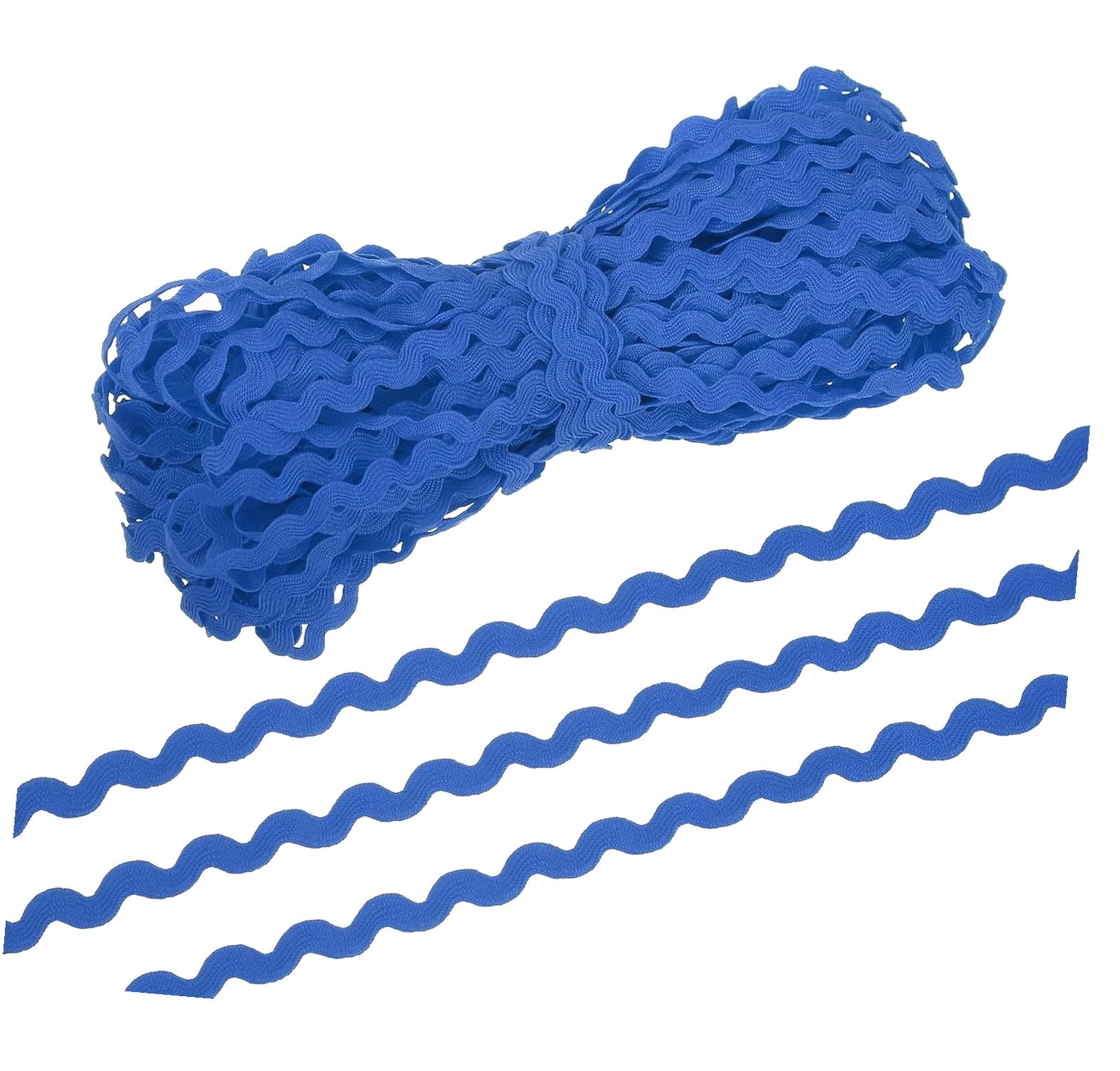 HYKE RIC Rac 5mm 28 Yard, Bending Fringe Rick Rack Lace for Sewing ...